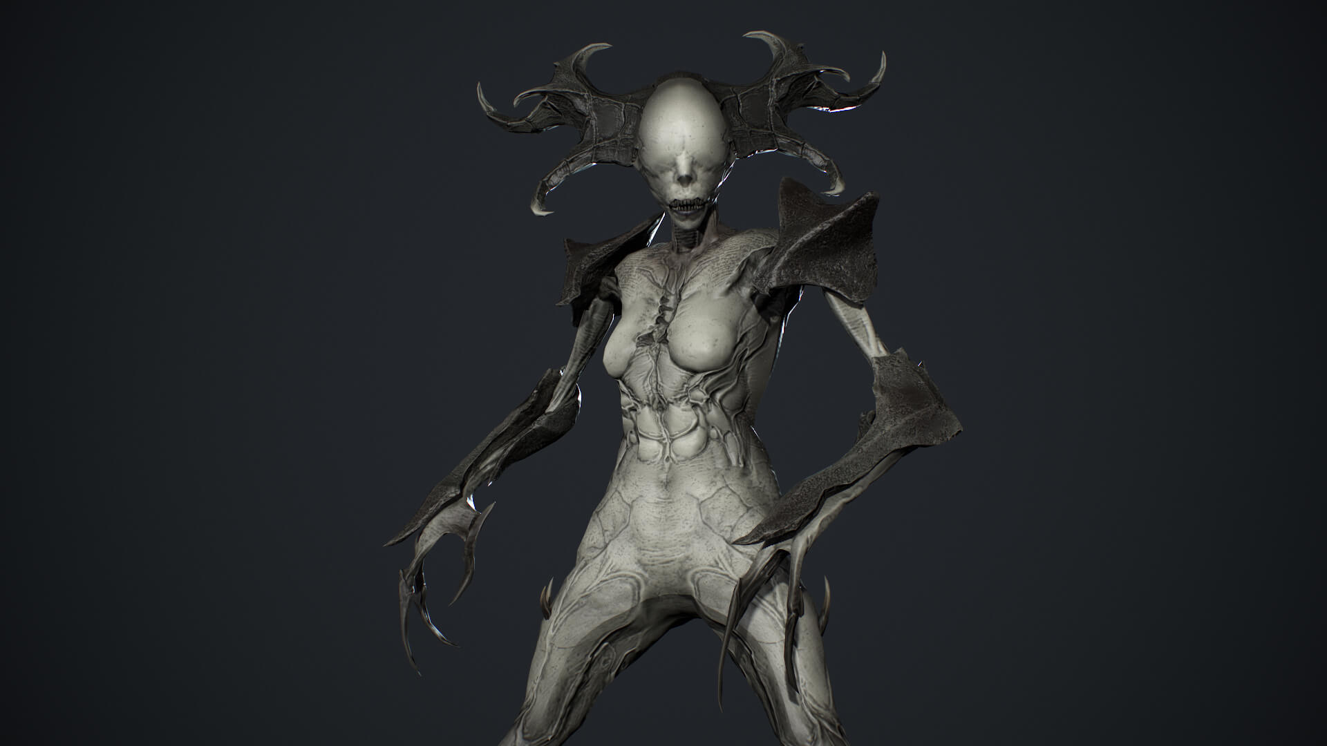 Monster 11 Game Ready - 3D Model by Wernerkurt