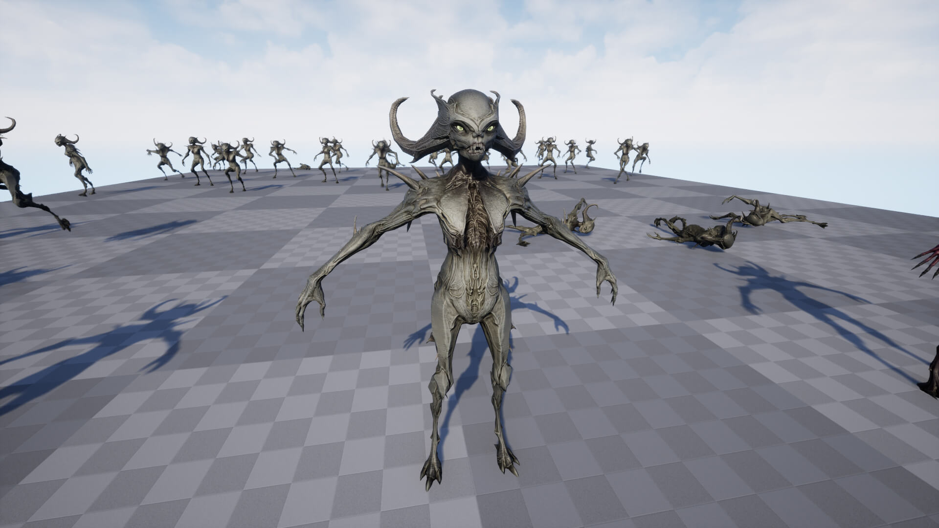 Monster 12 game ready - 3D Model by Wernerkurt