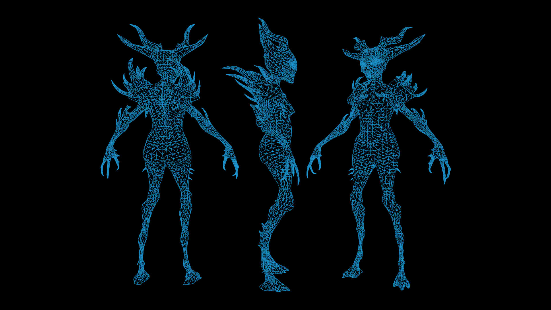 Monster 13 Game Ready - 3D Model by Wernerkurt