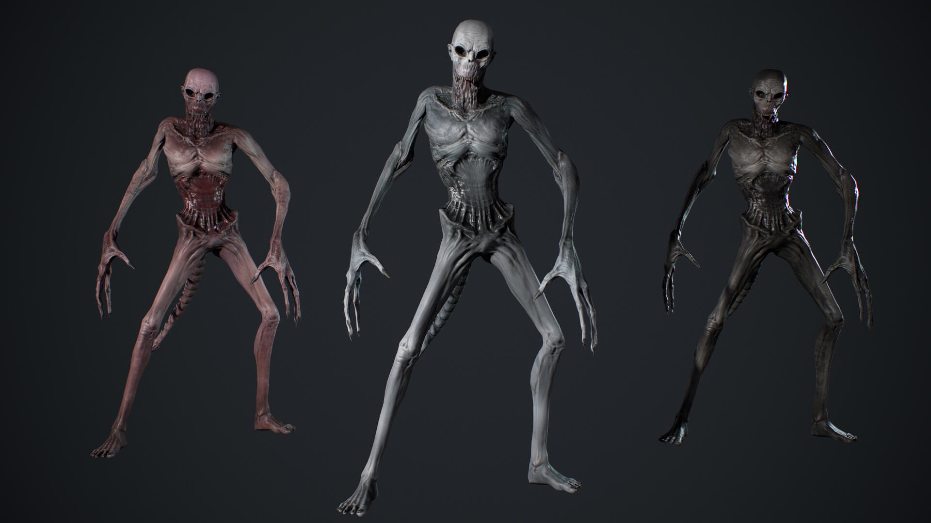 Monster 14 Game Ready - 3D Model by Wernerkurt