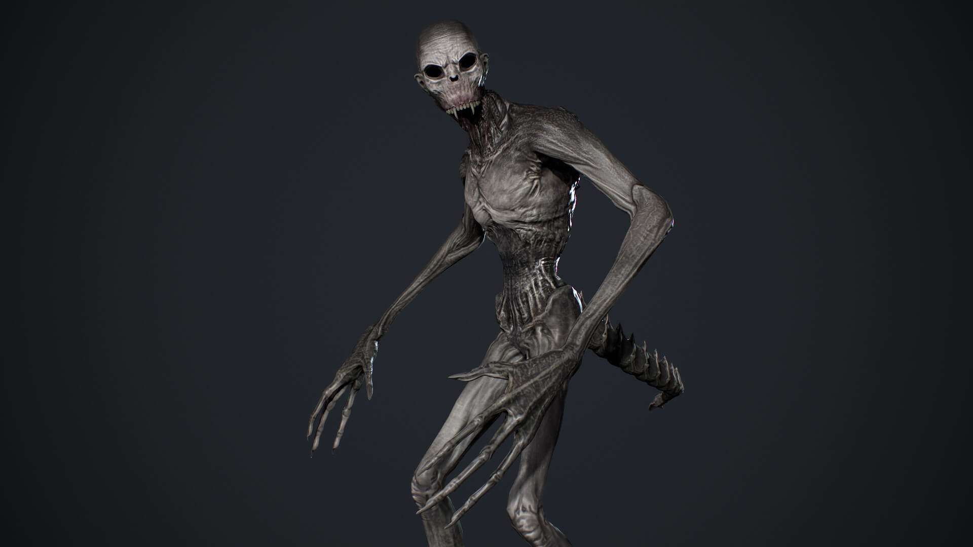 Monster 14 Game Ready - 3D Model by Wernerkurt