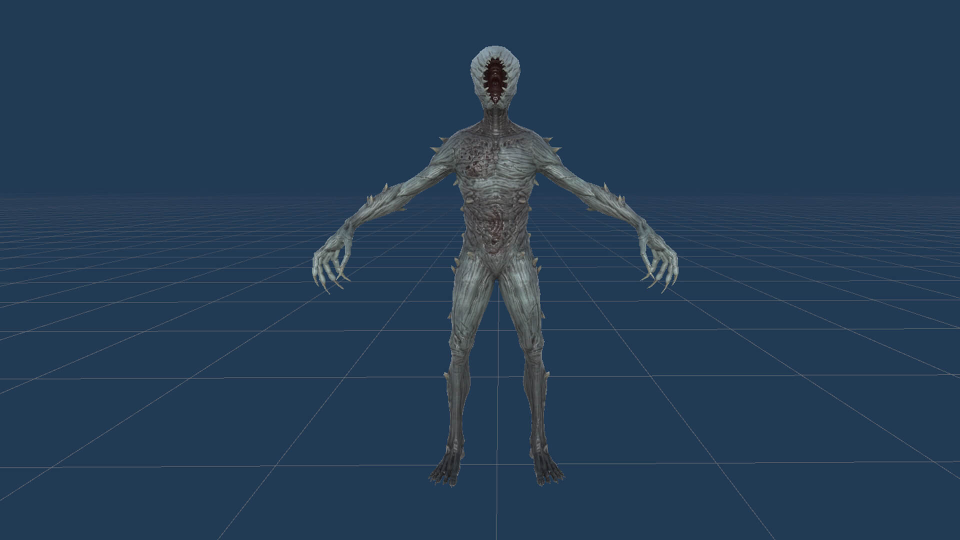 Monster 3 Low Poly - 3D Model by Wernerkurt