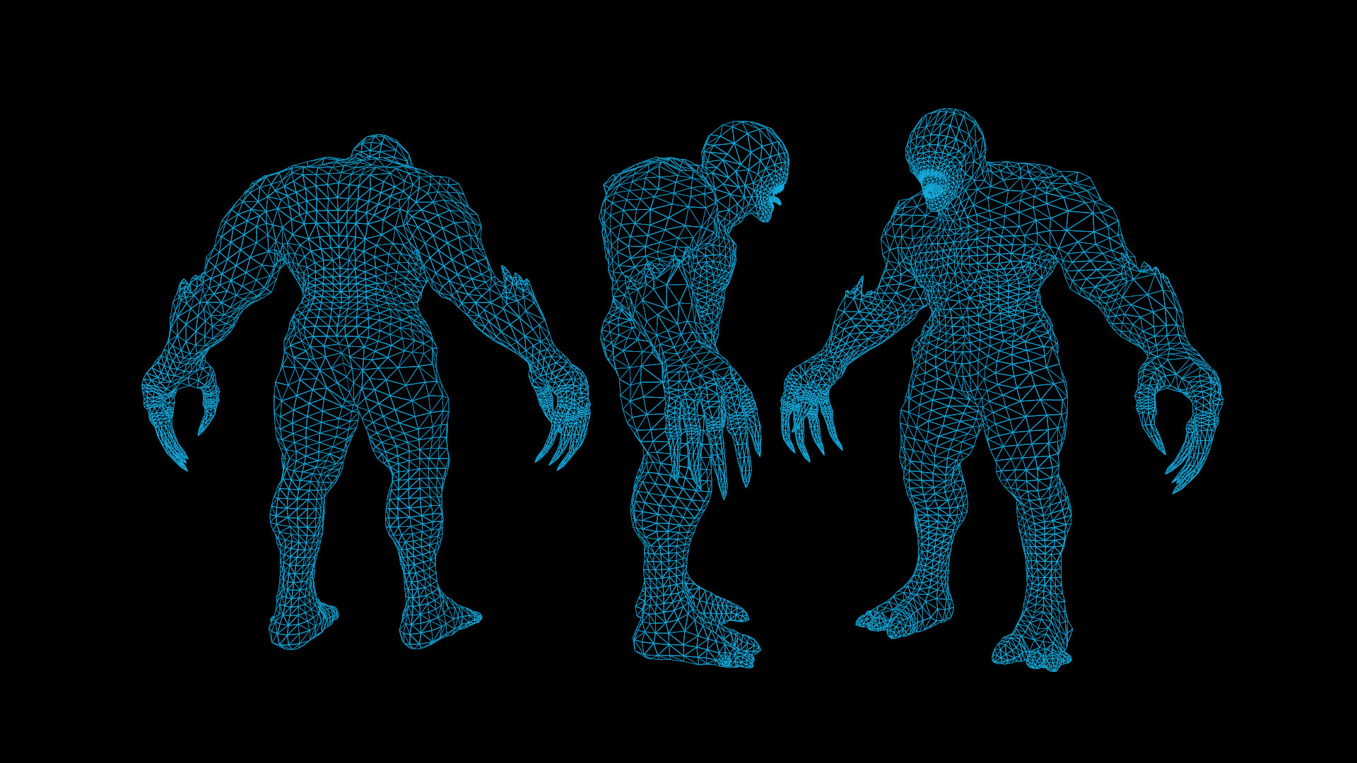 Monster 4 Low Poly - 3D Model by Wernerkurt