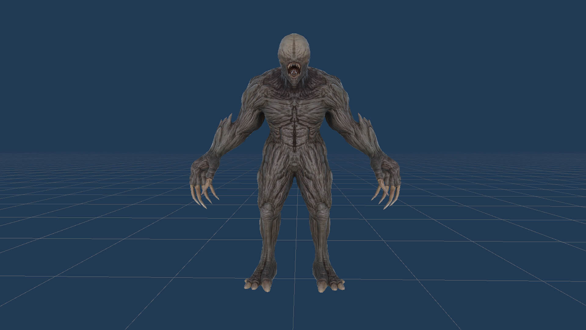 Monster 4 Low Poly - 3D Model by Wernerkurt
