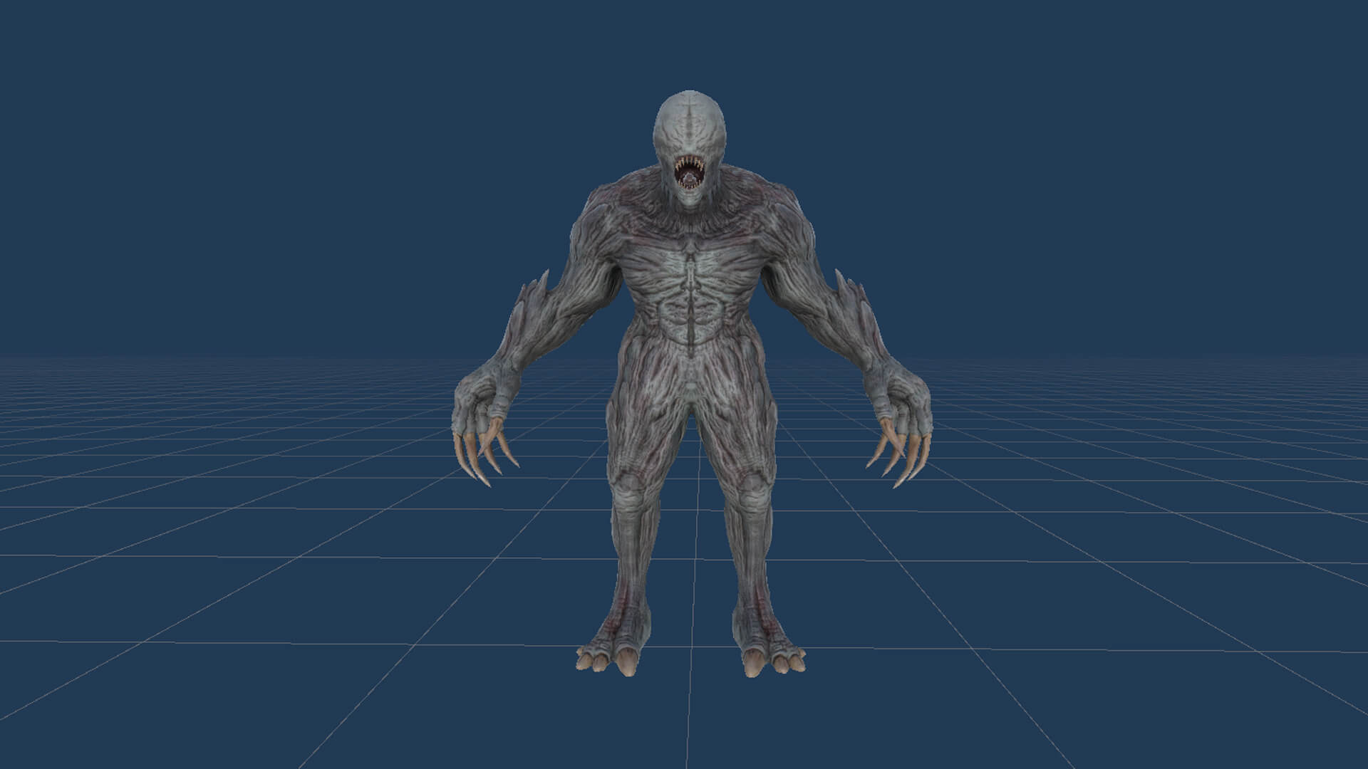 Monster 4 Low Poly - 3D Model by Wernerkurt