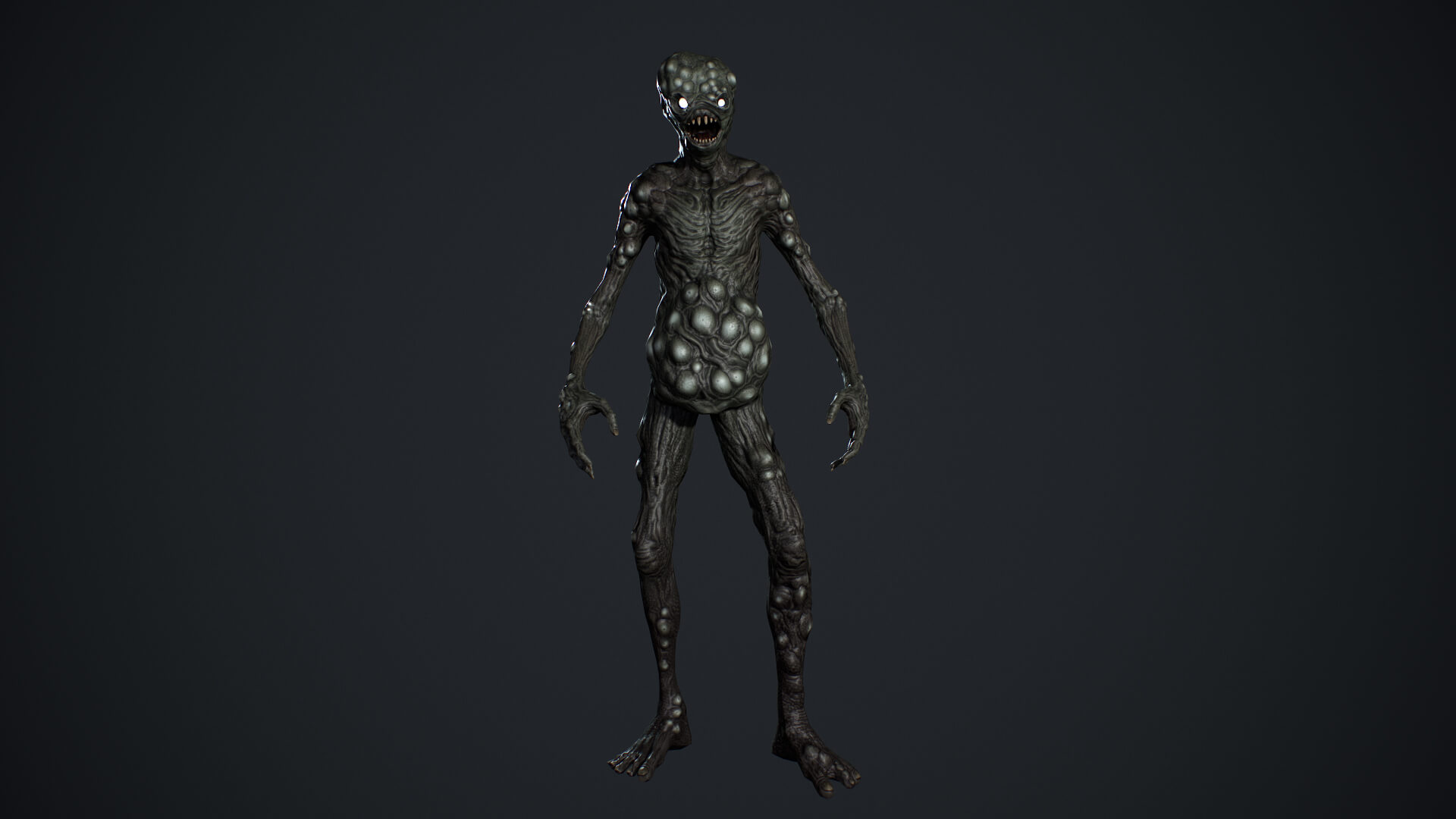 Monster 5 Low Poly - 3D Model by Wernerkurt