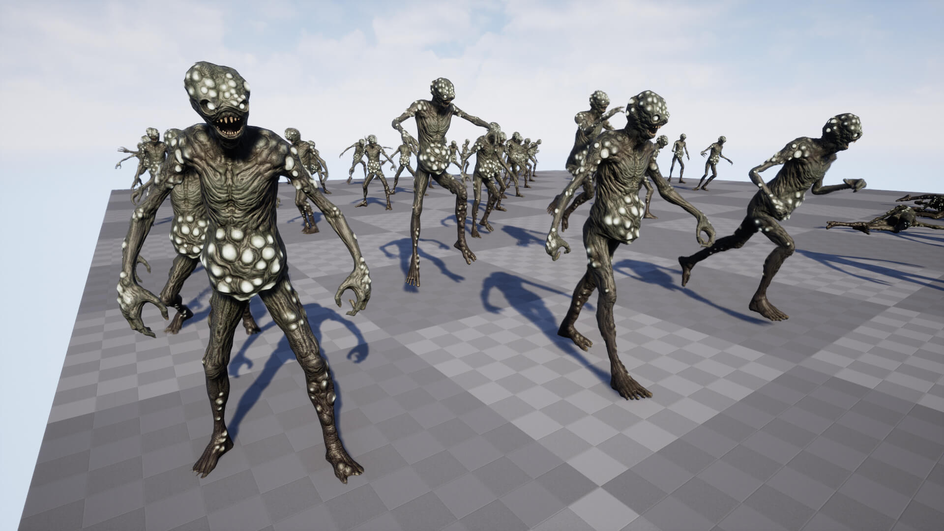 Monster 5 Low Poly - 3D Model by Wernerkurt