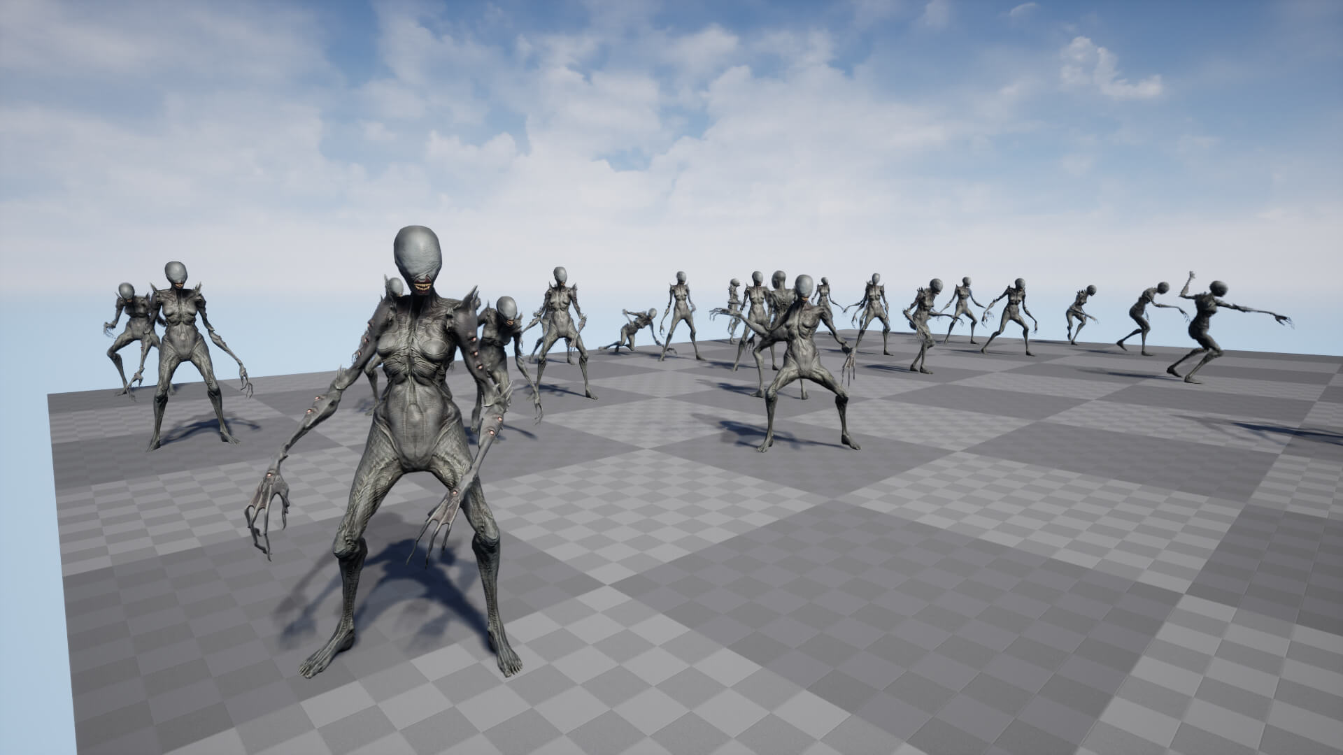 Monster 7 game ready - 3D Model by Wernerkurt