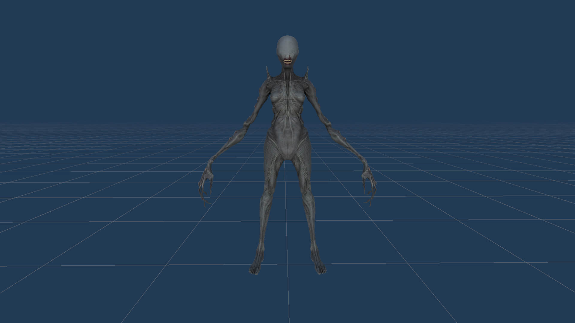 Monster 7 game ready - 3D Model by Wernerkurt