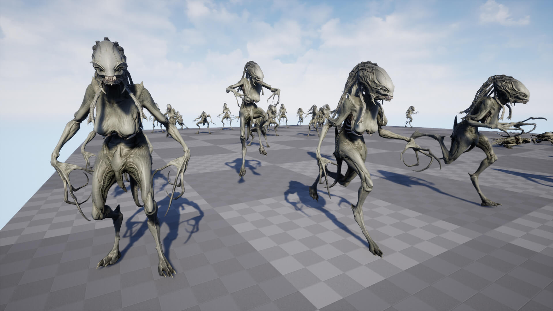 Monster 8 game ready - 3D Model by Wernerkurt