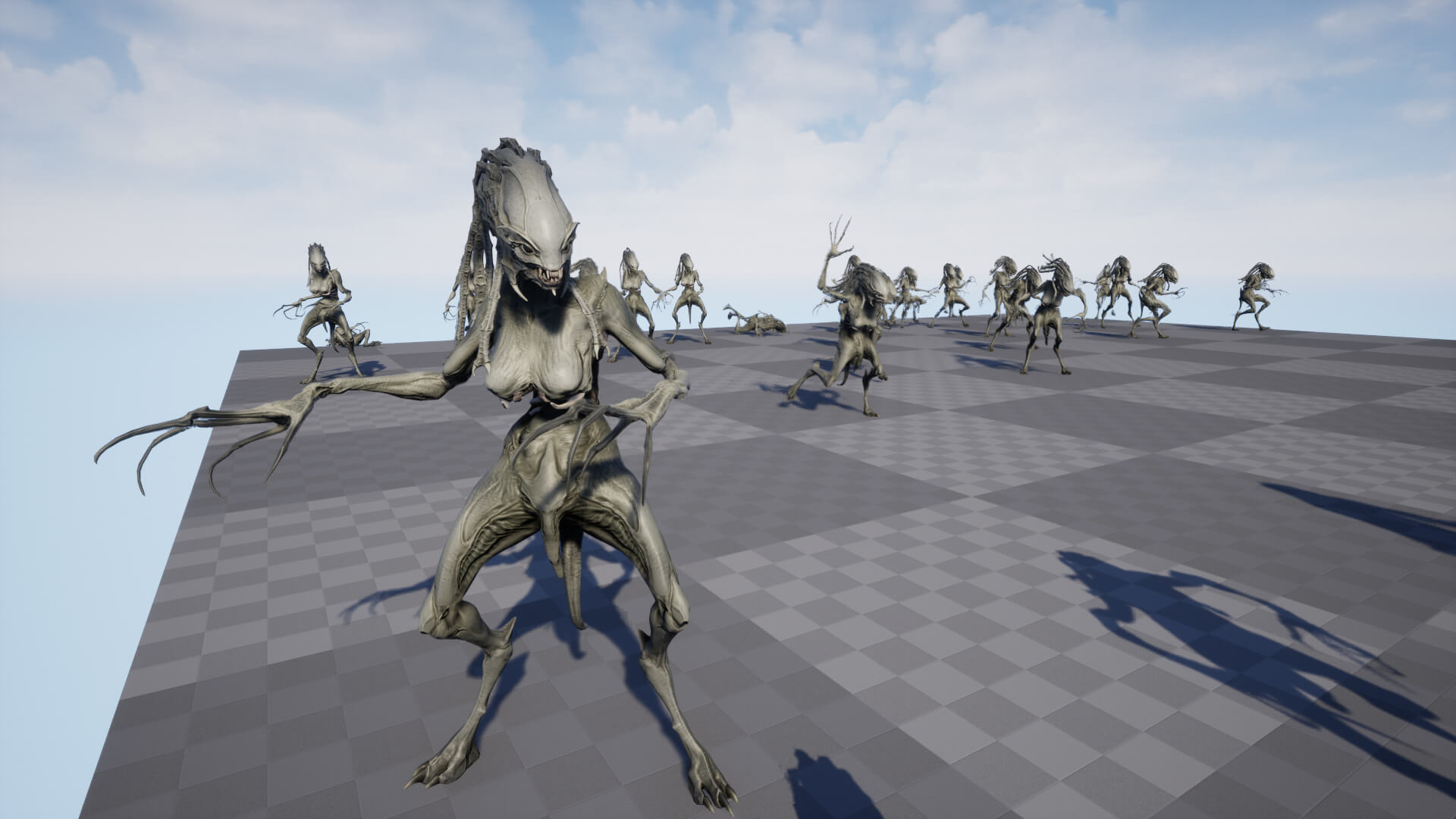 Monster 8 game ready - 3D Model by Wernerkurt