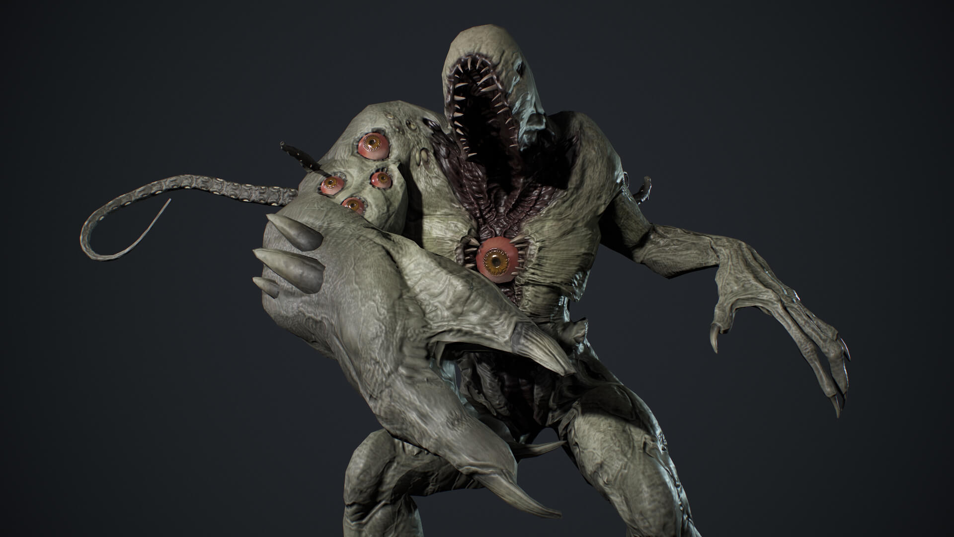 Monster Boss - 3D Model by Wernerkurt