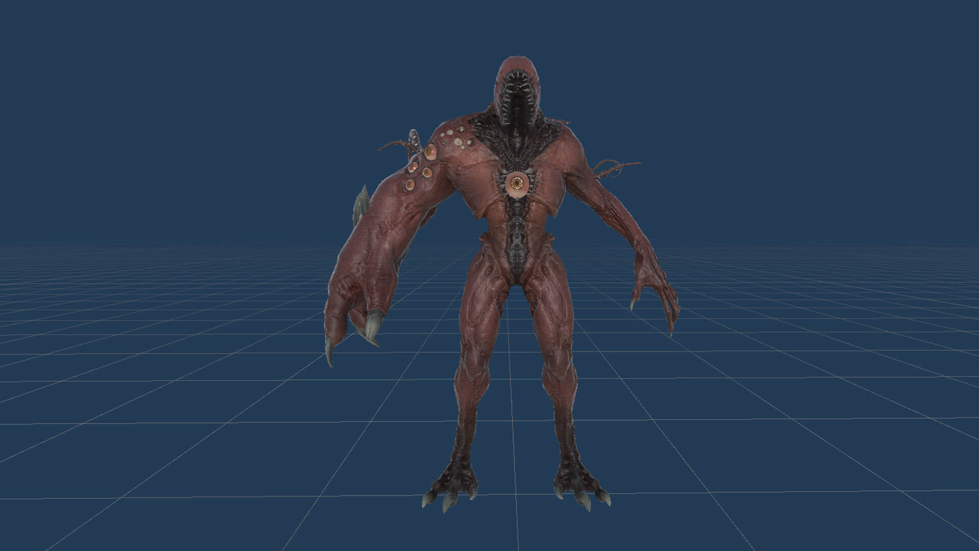 Monster Boss - 3D Model by Wernerkurt