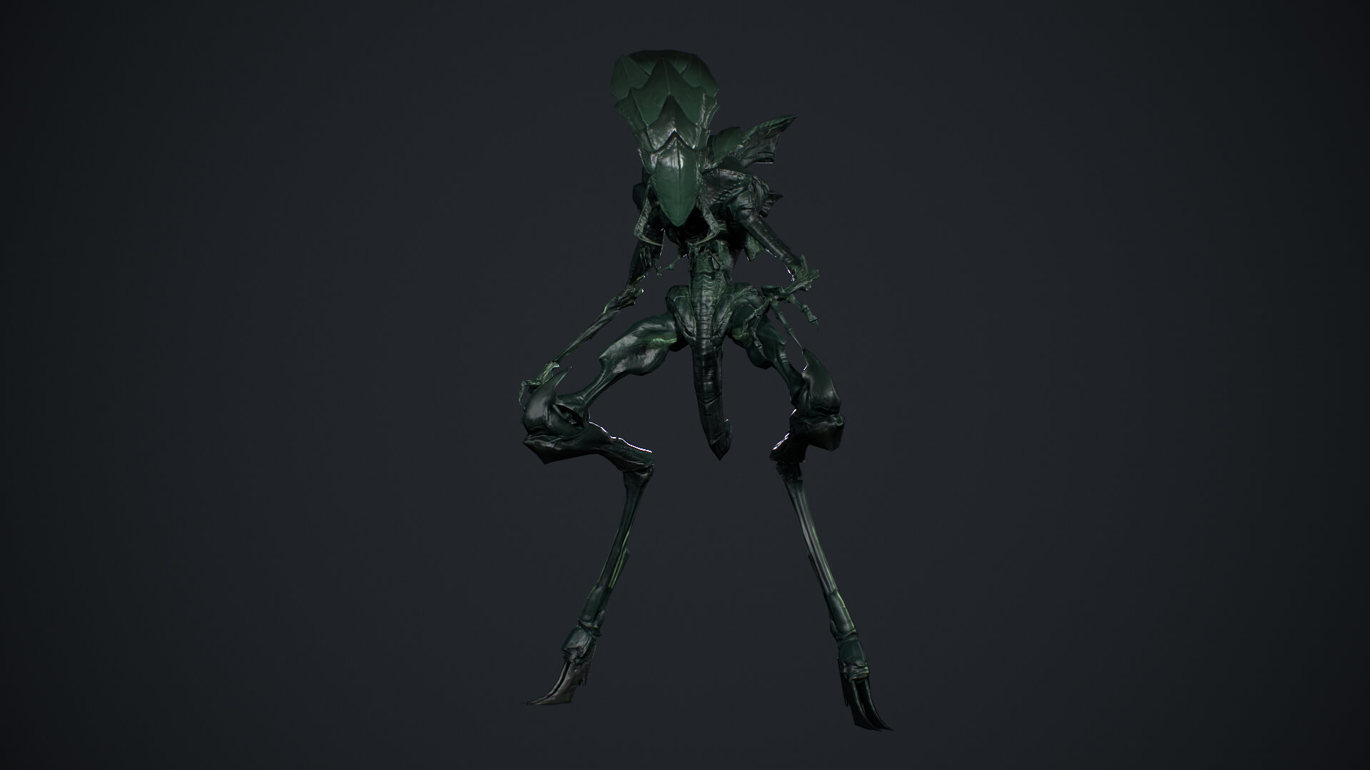 Monster Insect Low Poly - 3D Model by Wernerkurt