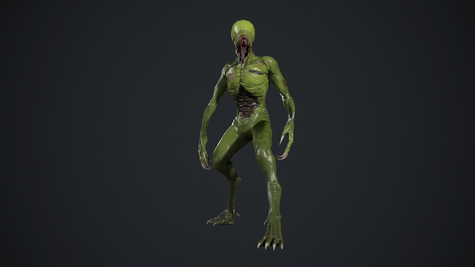 Monster - 3D Model by Wernerkurt