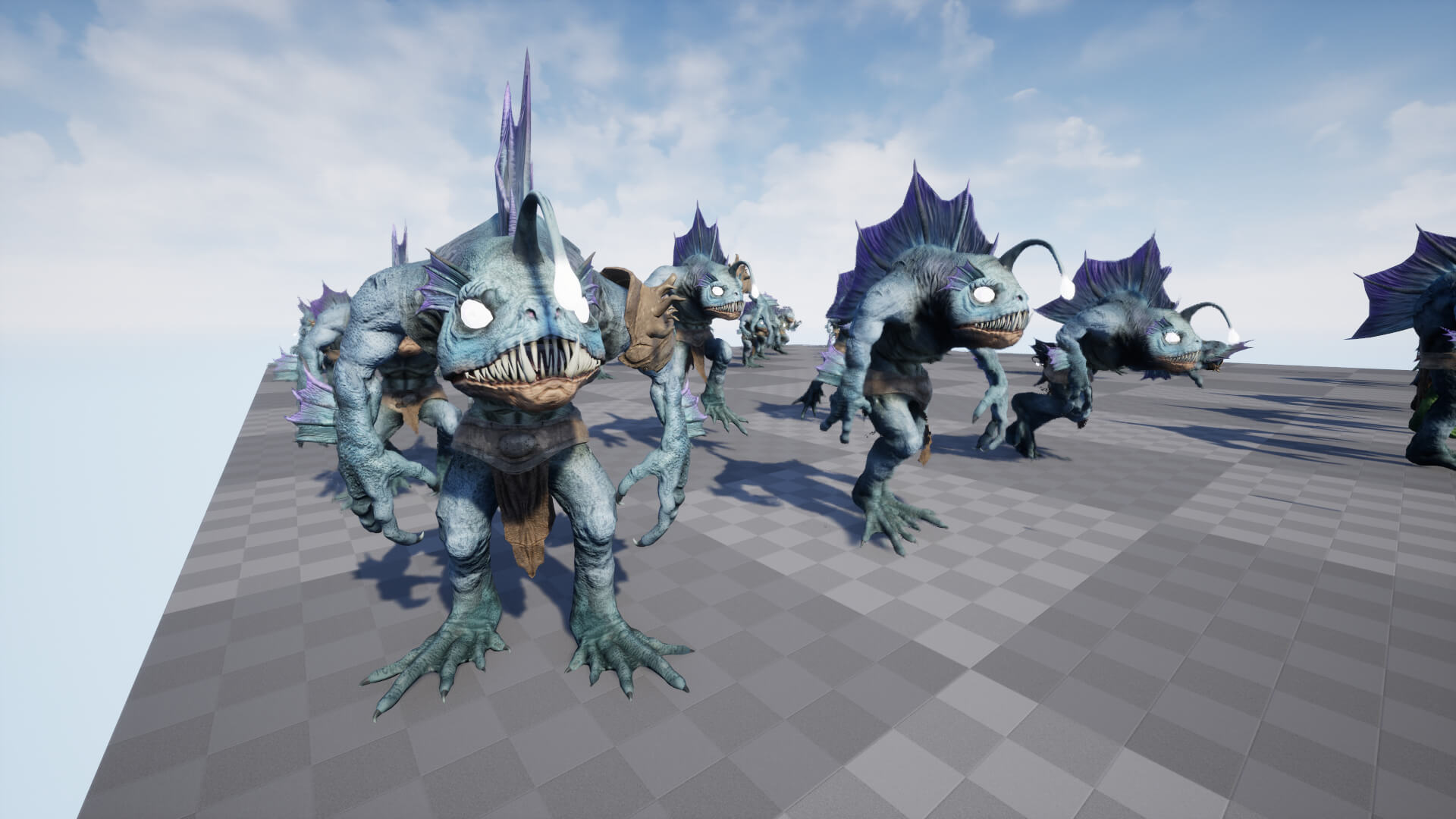 Murloc 2 Fishman Low Poly - 3D Model by Wernerkurt