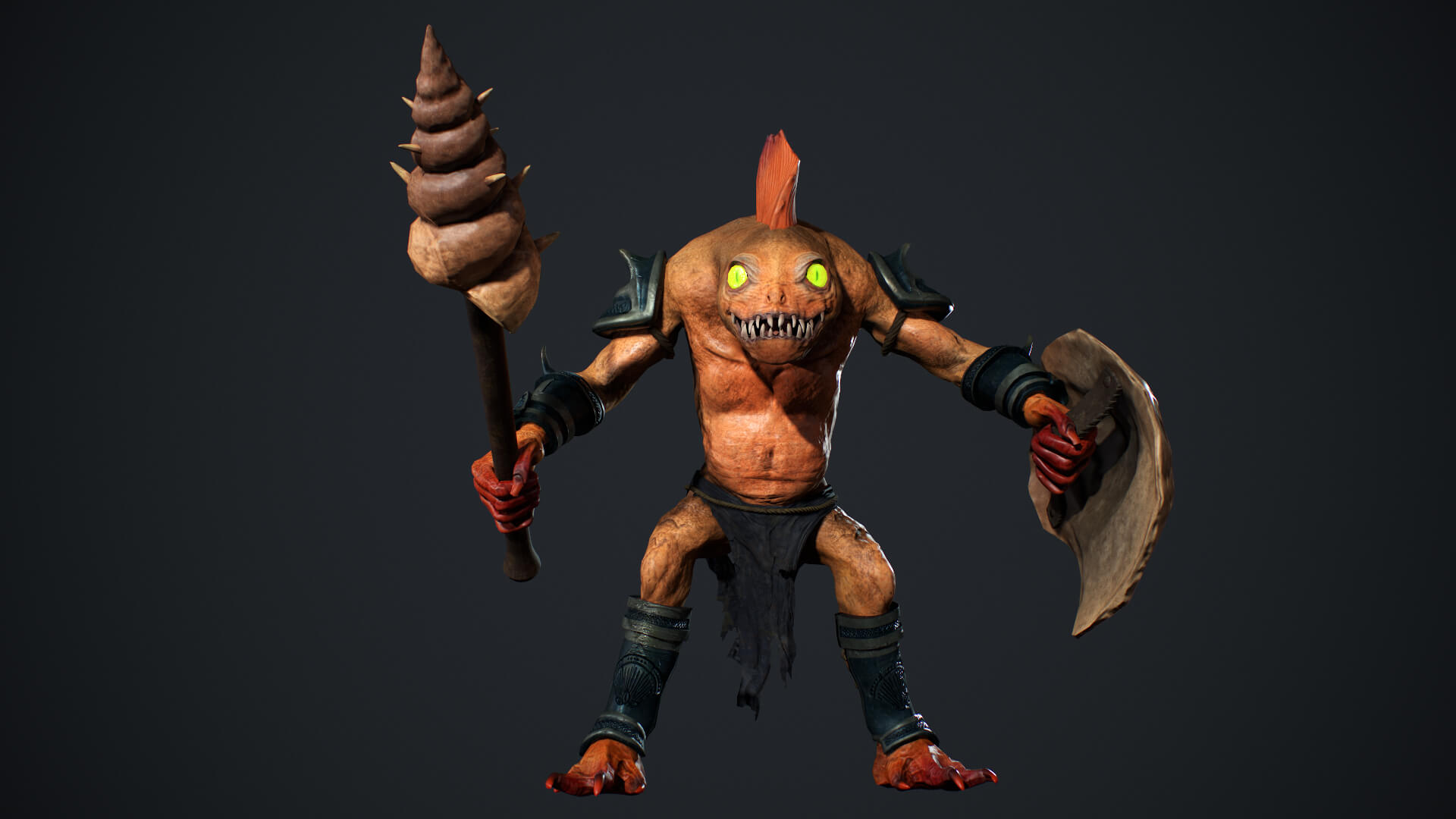 Murloc Low Poly - 3D Model by Wernerkurt