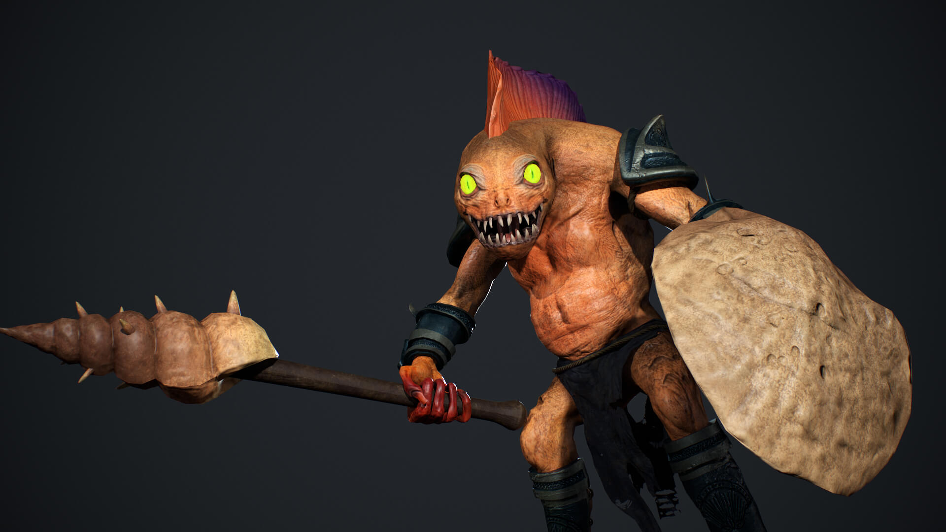 Murloc Low Poly - 3D Model by Wernerkurt