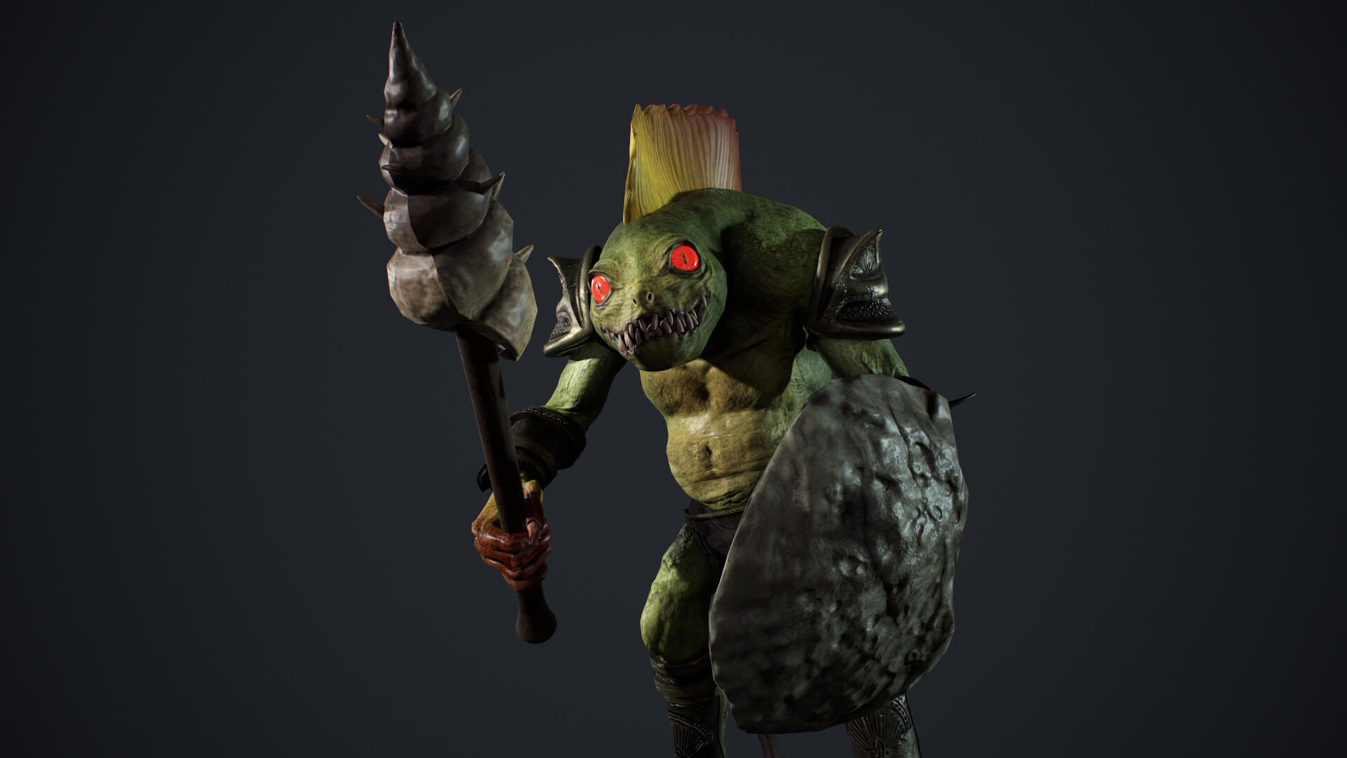 Murloc Low Poly - 3D Model by Wernerkurt