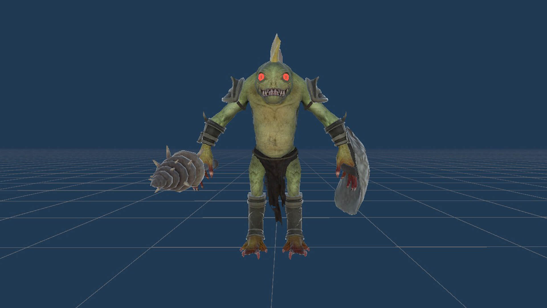 Murloc Low Poly - 3D Model by Wernerkurt