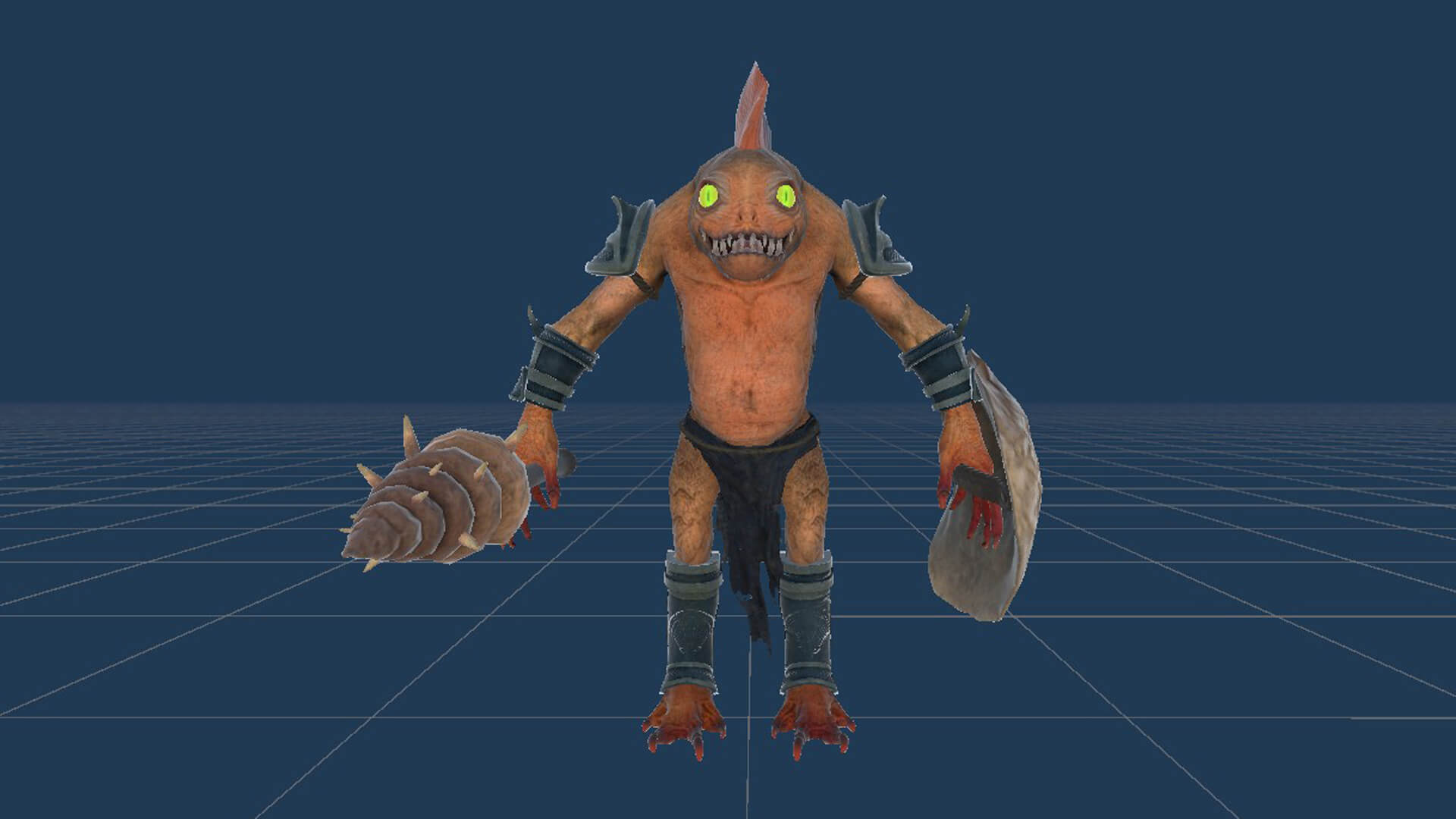 Murloc Low Poly - 3D Model by Wernerkurt