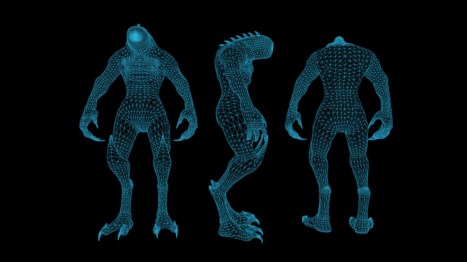 Mutant 4 - 3D Model by Wernerkurt