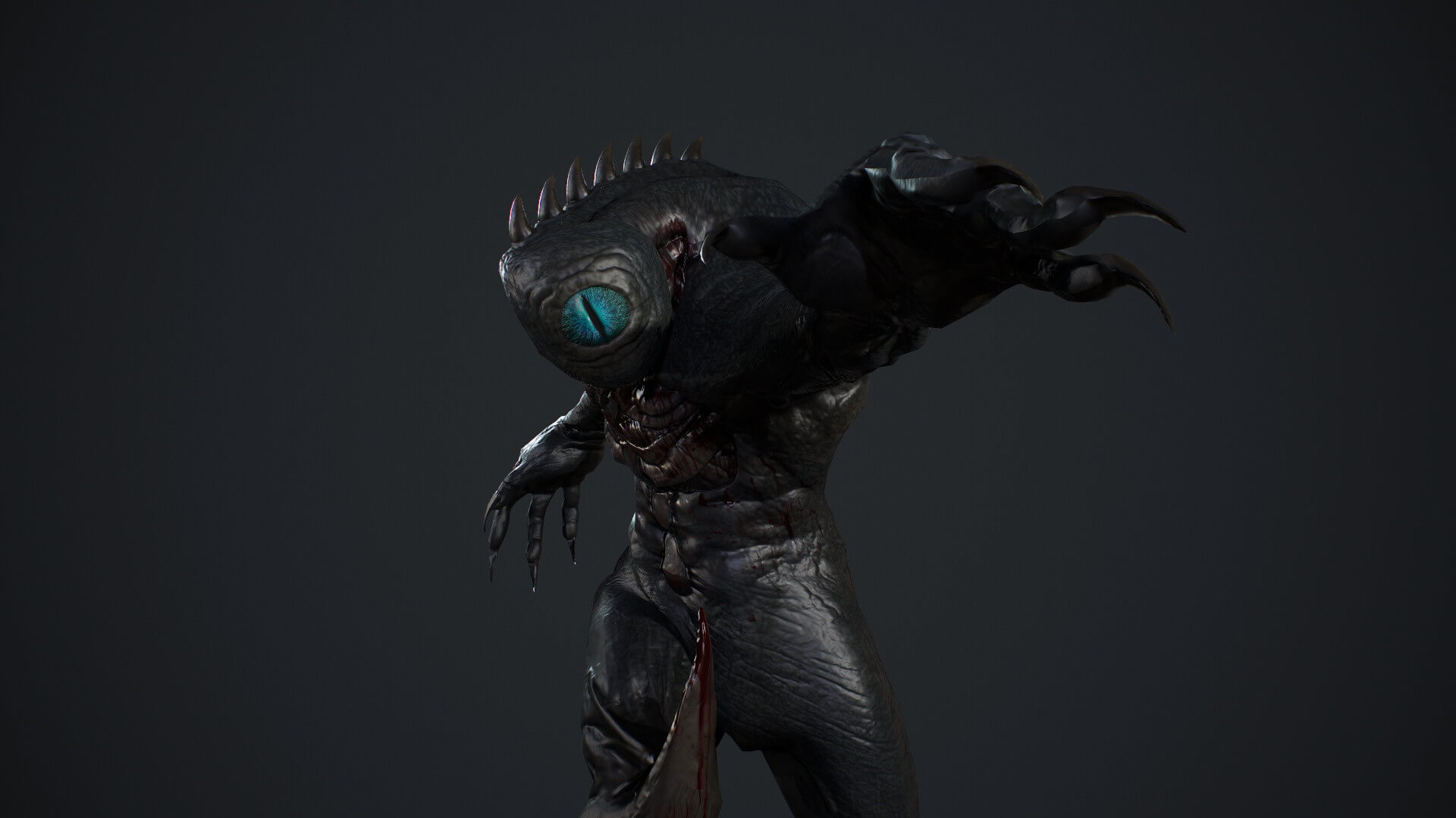 Mutant 4 - 3D Model by Wernerkurt