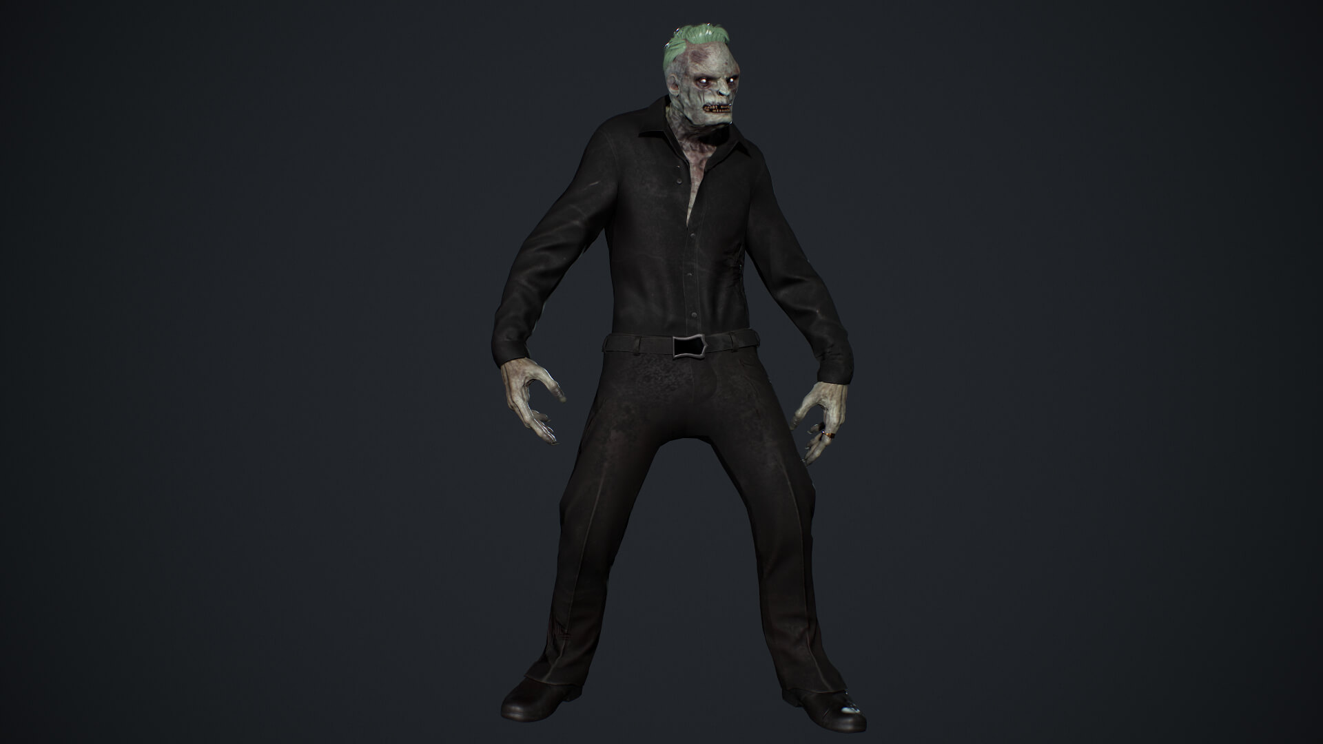 Office Zombie - 3D Model by Wernerkurt
