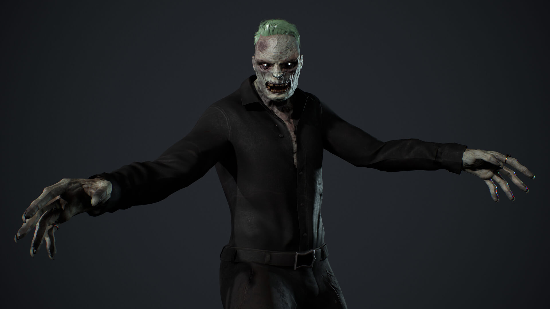Office Zombie - 3D Model by Wernerkurt