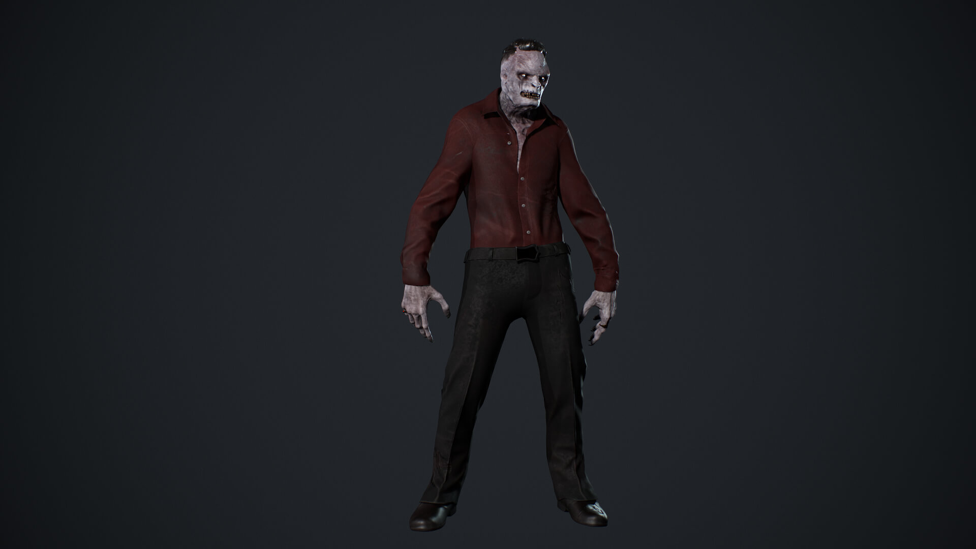 Office Zombie - 3D Model by Wernerkurt