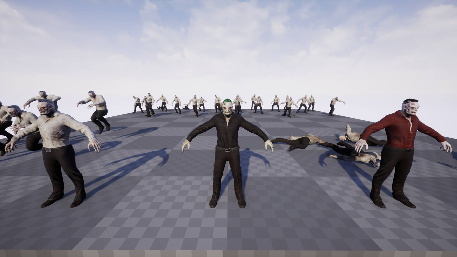 Office Zombie - 3D Model by Wernerkurt