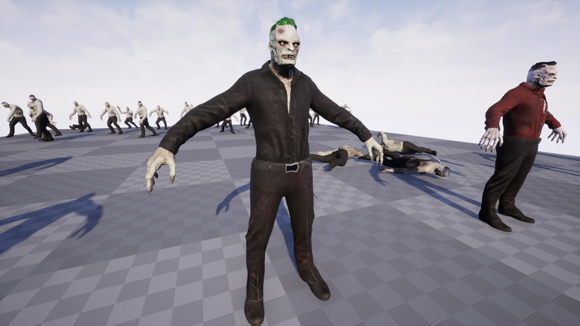 Office Zombie - 3D Model by Wernerkurt