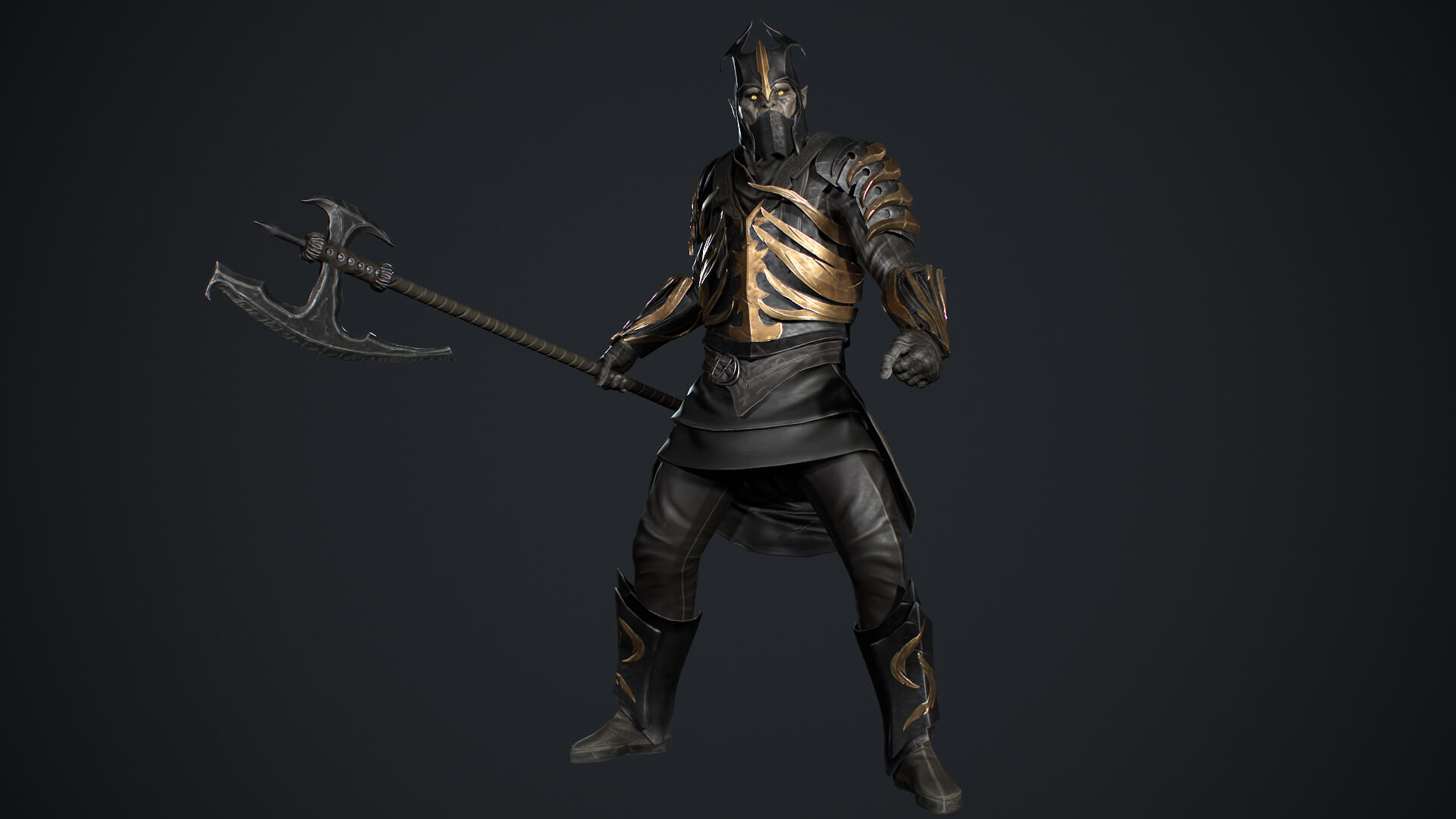 Orc 3 Game Ready - 3D Model by Wernerkurt