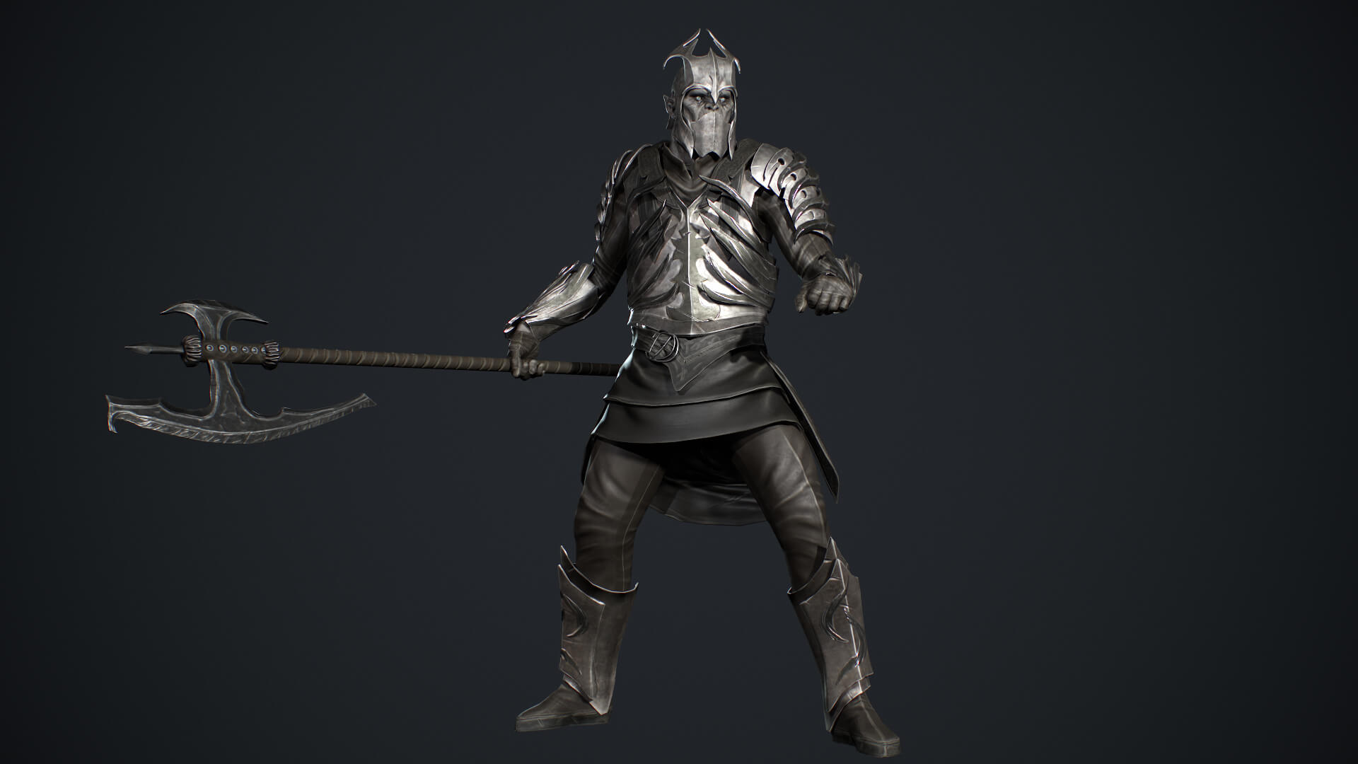 Orc 3 Game Ready - 3D Model by Wernerkurt