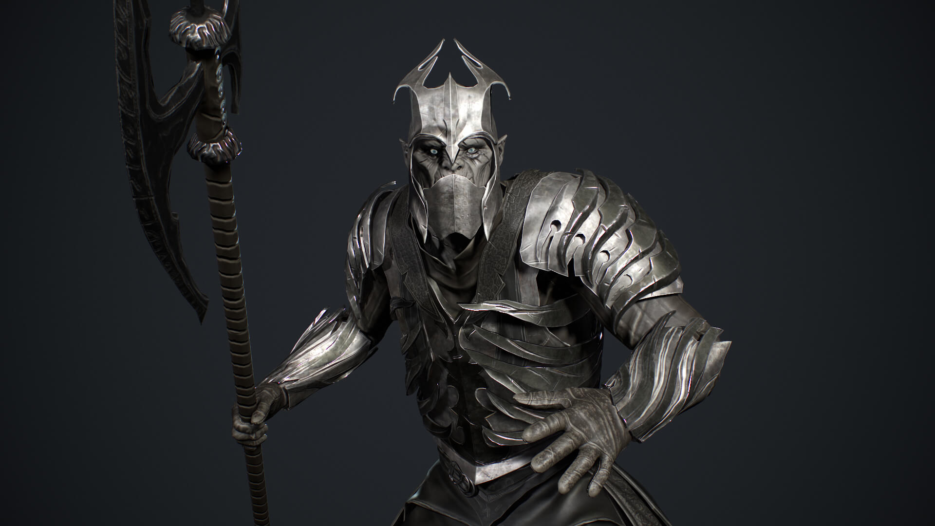 Orc 3 Game Ready - 3D Model by Wernerkurt