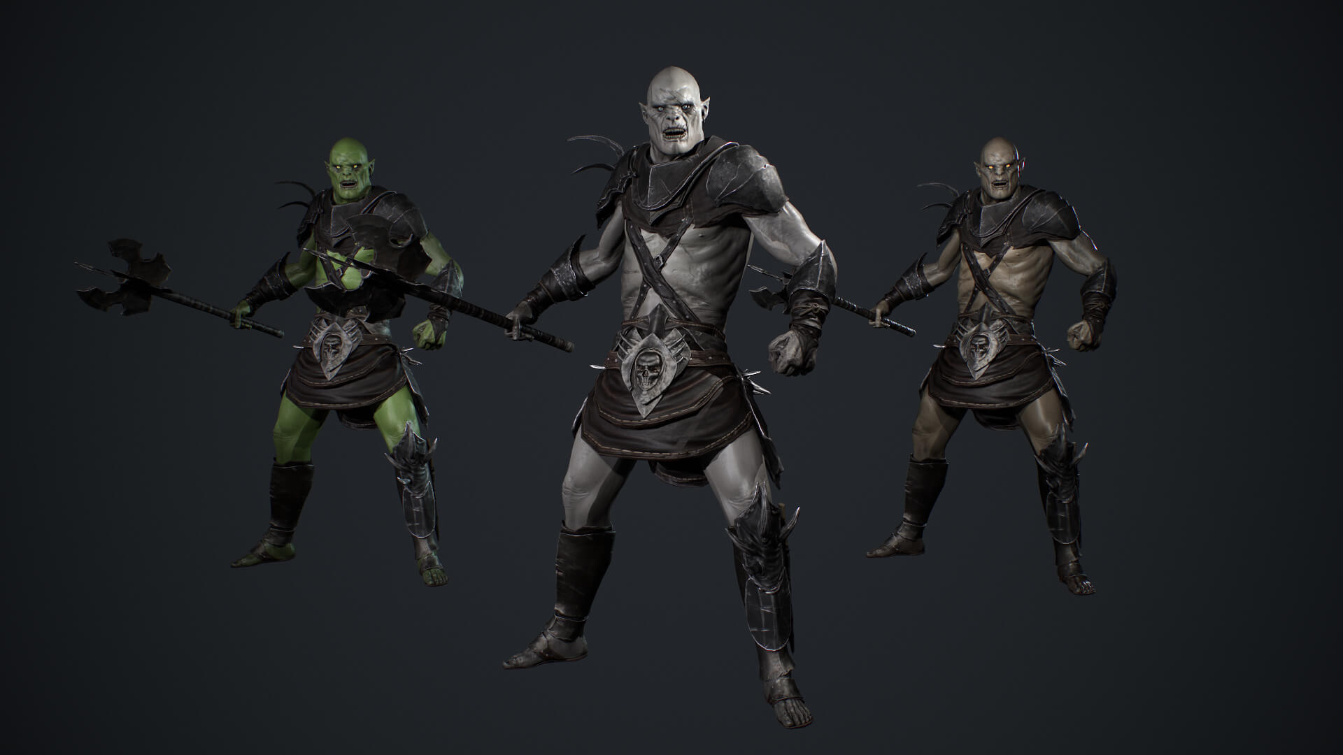 Orc Game Ready - 3D Model by Wernerkurt