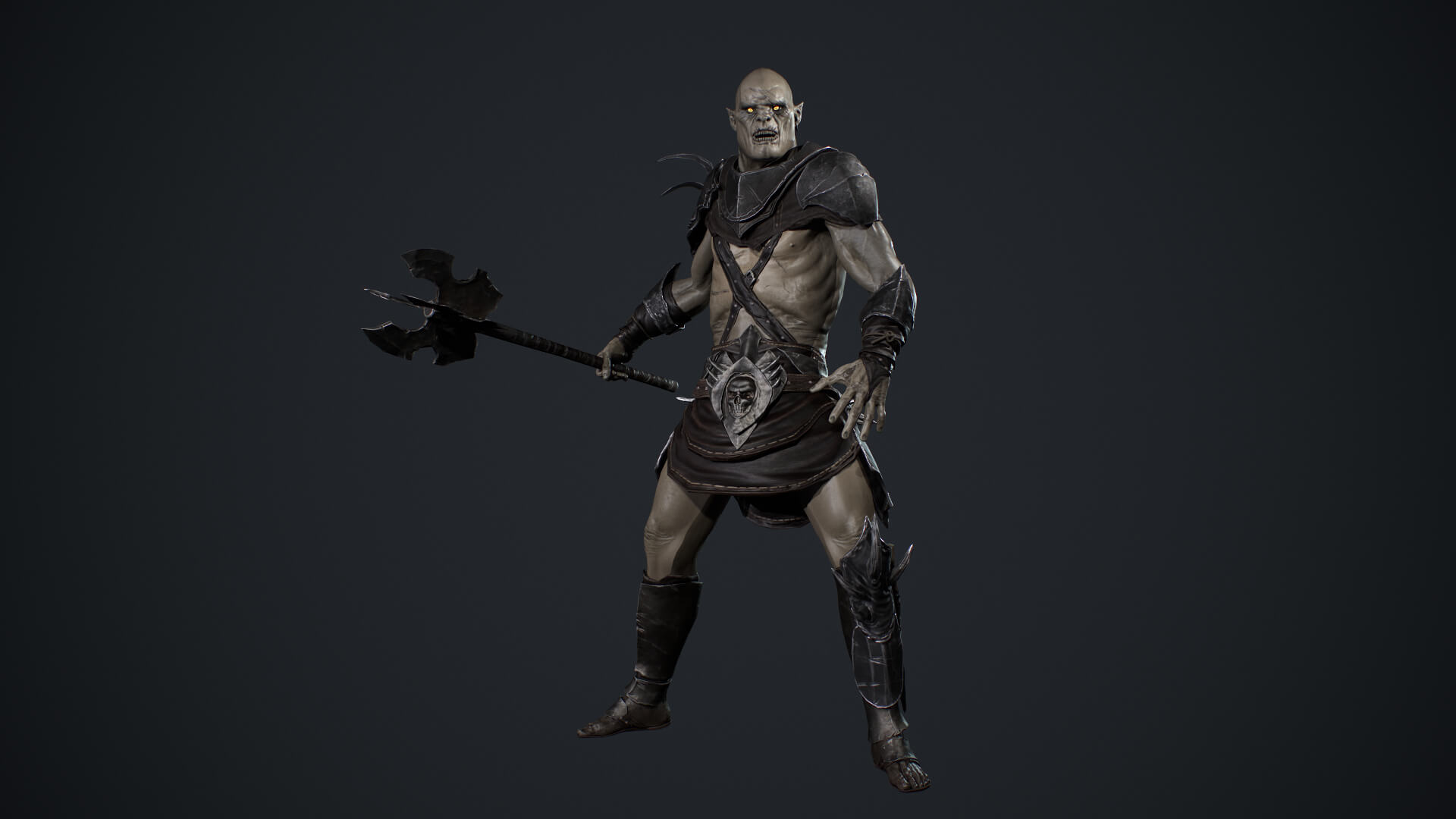 Orc Game Ready - 3D Model by Wernerkurt