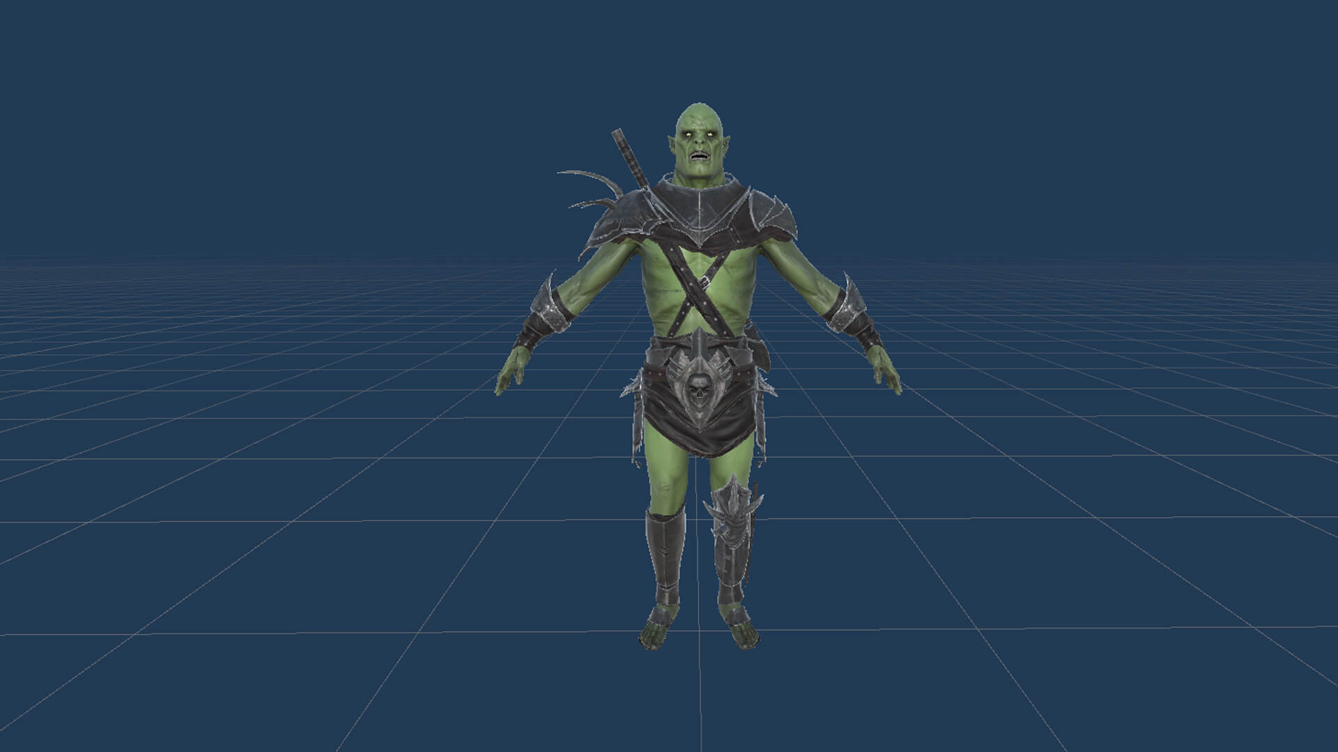 Orc Game Ready - 3D Model by Wernerkurt