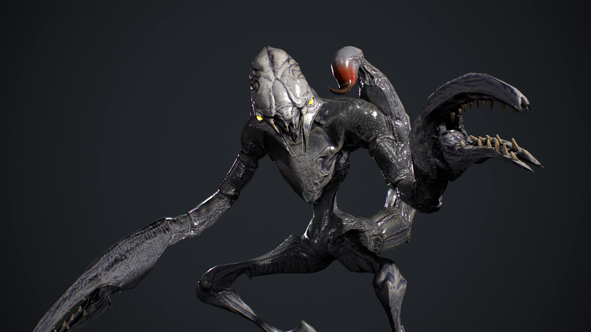 Scorpion Creature - 3D Model by Wernerkurt