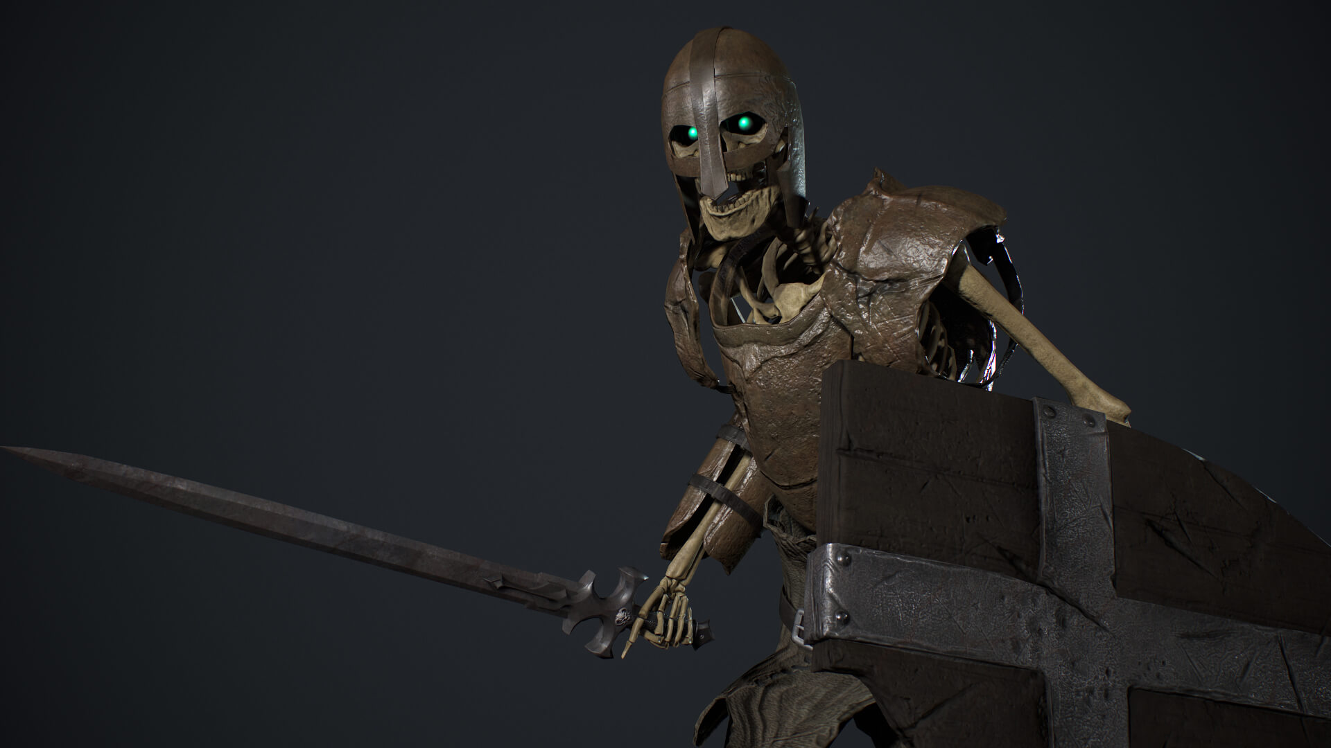 Skeleton 02 Low Poly - 3D Model by Wernerkurt