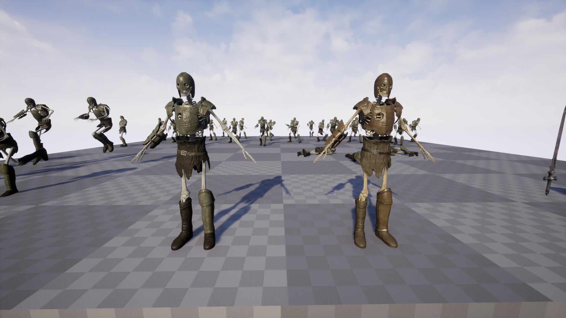 Skeleton 02 Low Poly - 3D Model by Wernerkurt