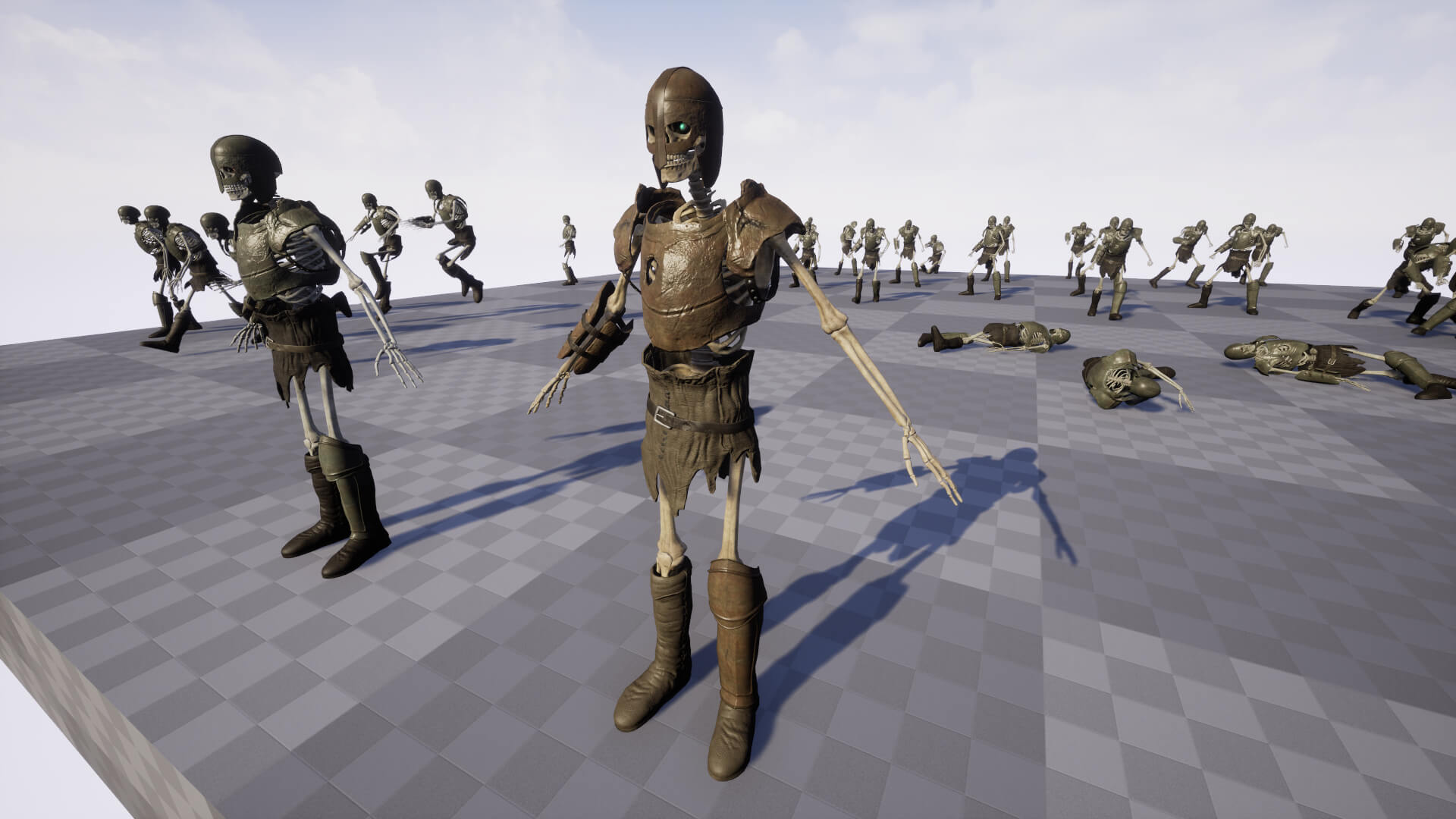 Skeleton 02 Low Poly - 3D Model by Wernerkurt