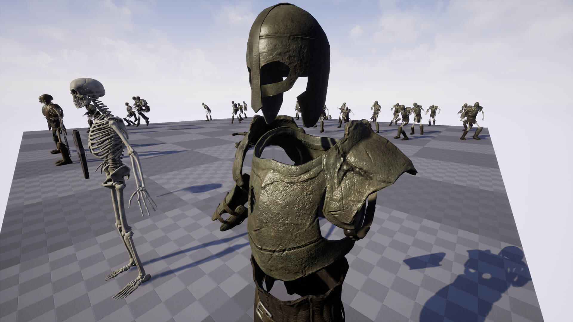 Skeleton 02 Low Poly - 3D Model by Wernerkurt