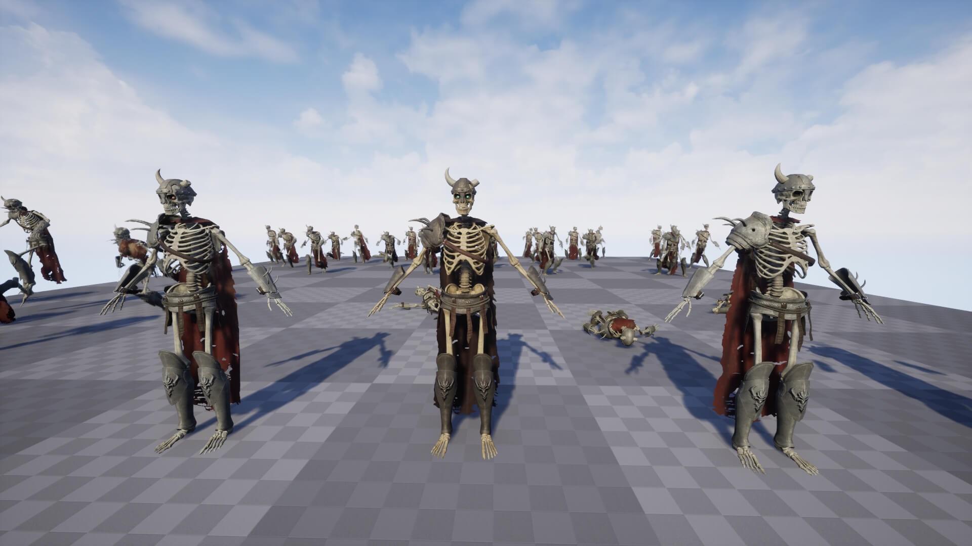 Skeleton 03 Low Poly - 3D Model by Wernerkurt