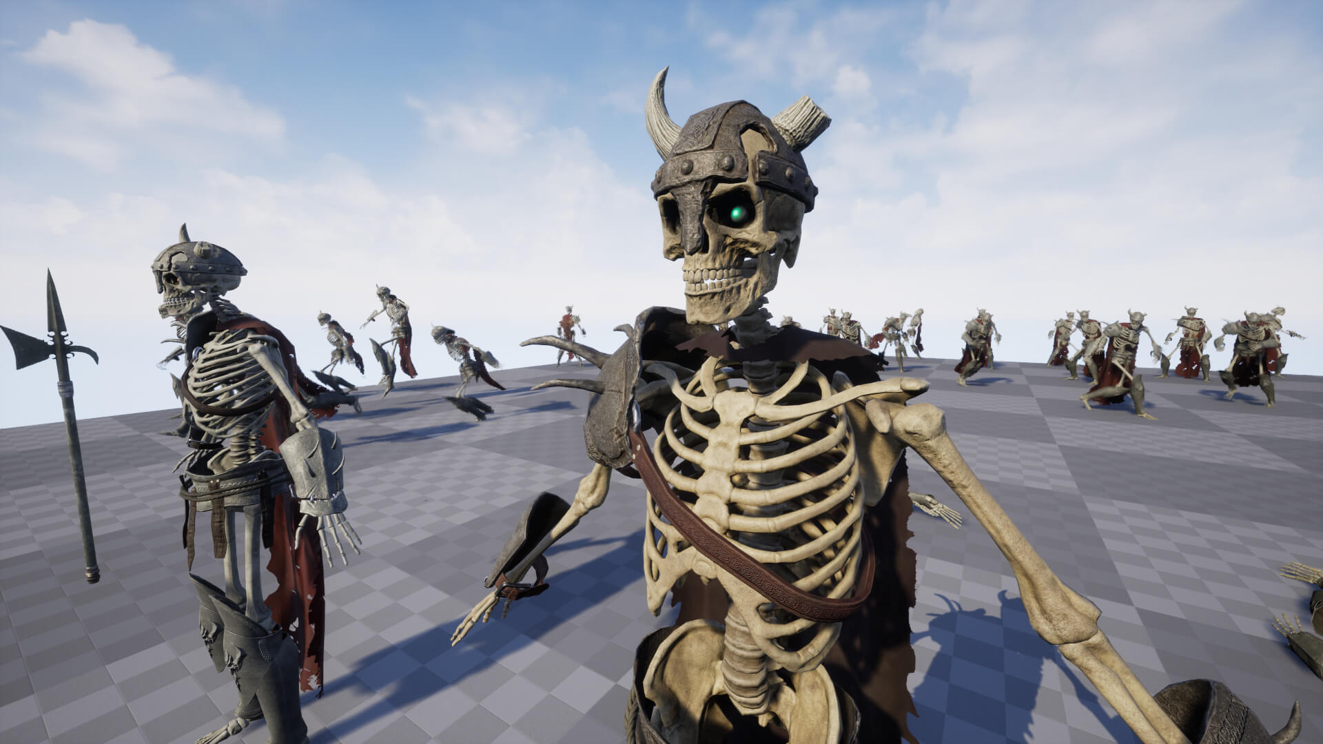 Skeleton 03 Low Poly - 3D Model by Wernerkurt