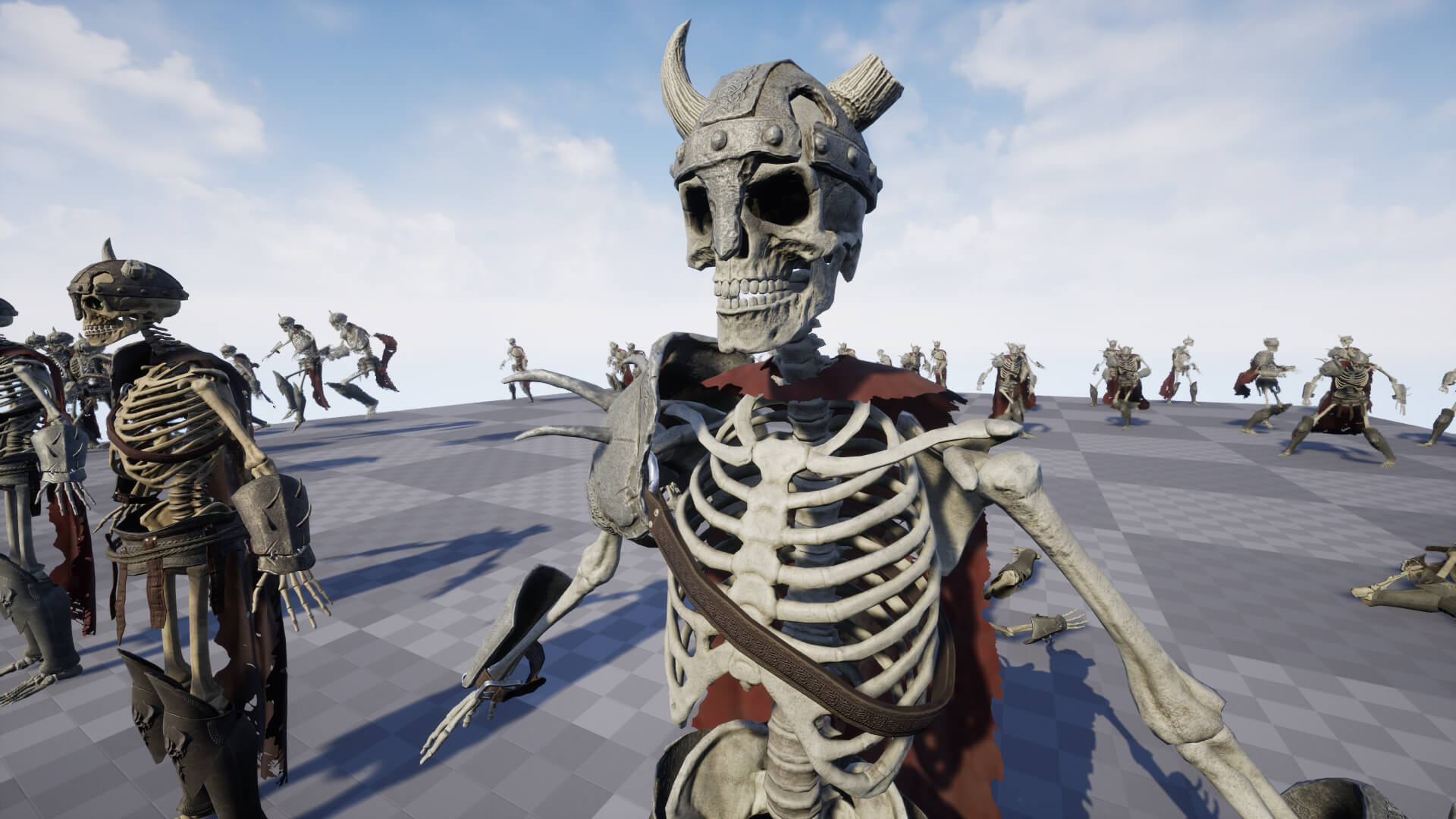 Skeleton 03 Low Poly - 3D Model by Wernerkurt