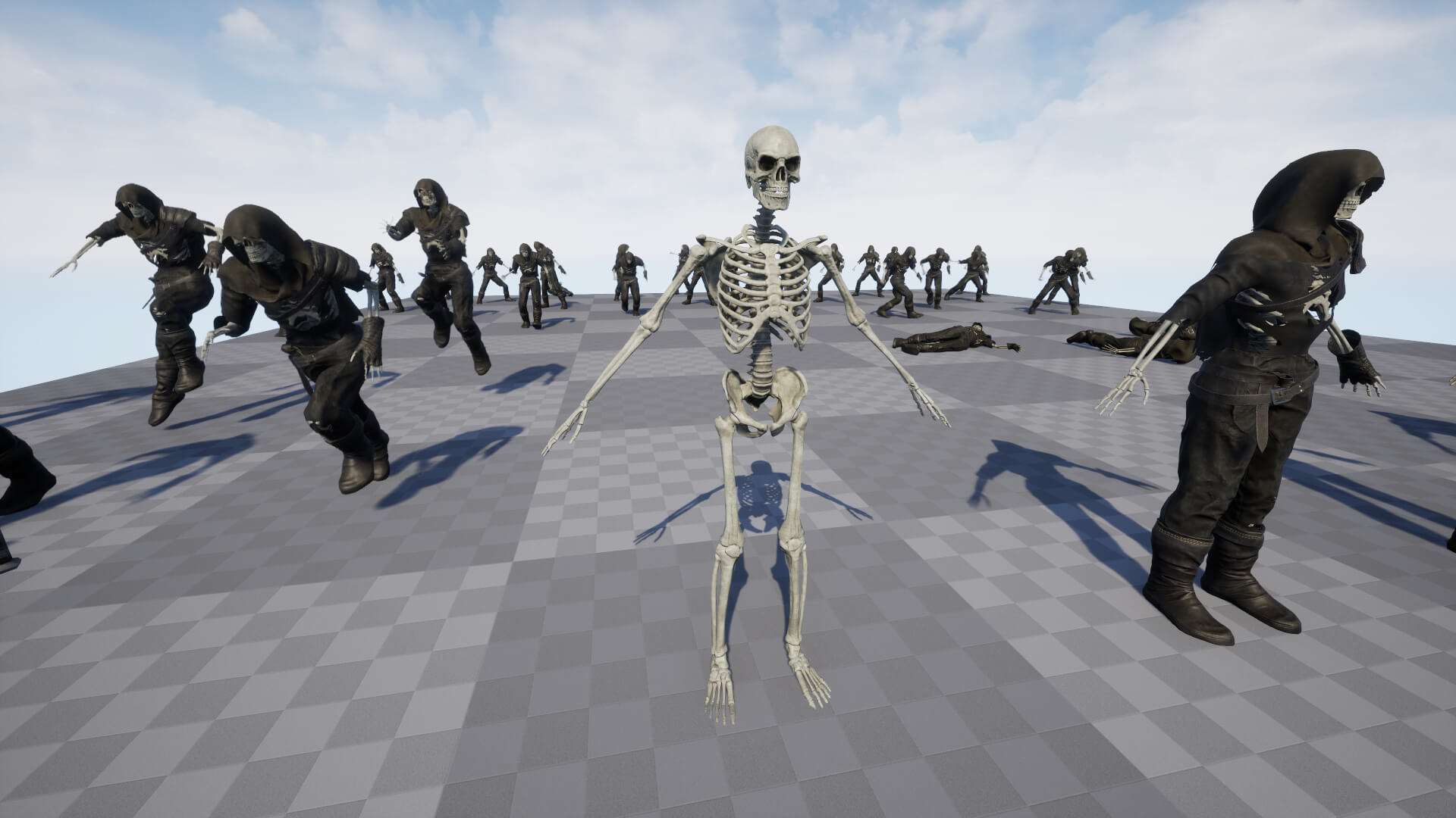 Skeleton 04 Low Poly - 3D Model by Wernerkurt