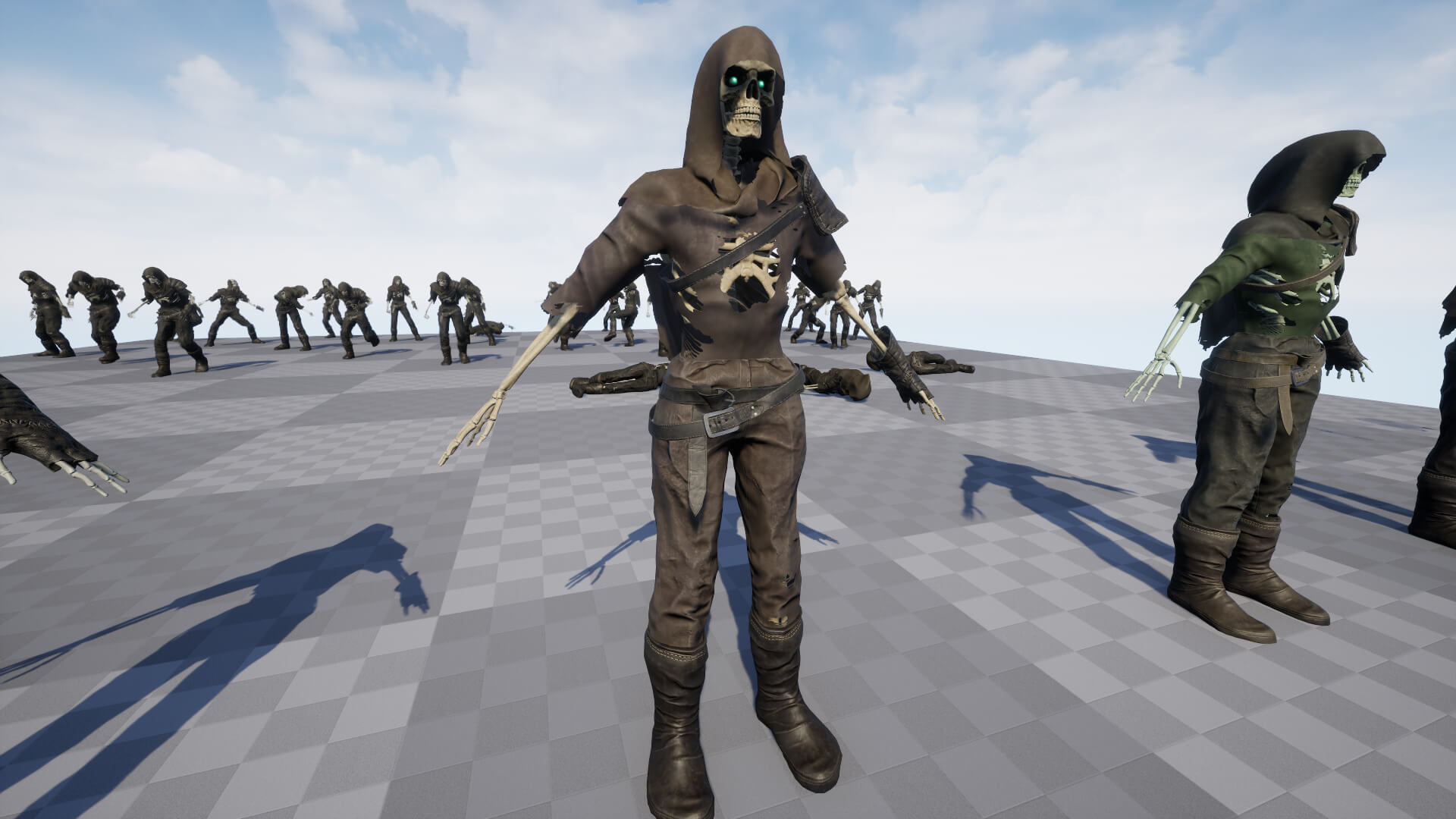 Skeleton 04 Low Poly - 3D Model by Wernerkurt