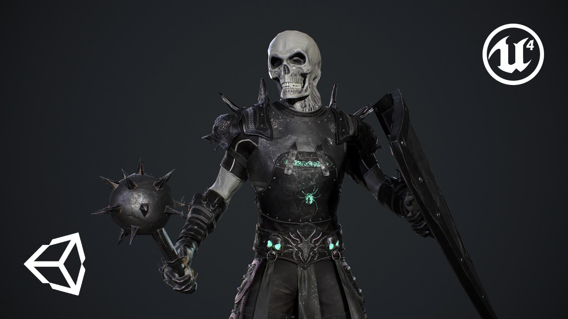Skeleton 1 - 3D Model by Wernerkurt