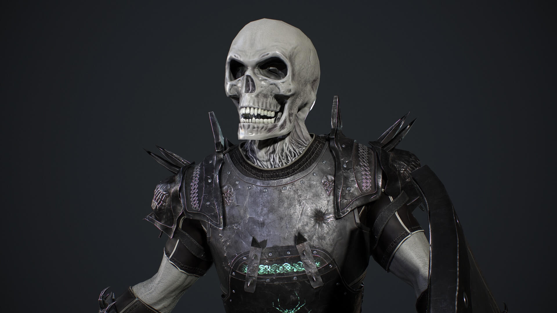 Skeleton 1 - 3D Model by Wernerkurt